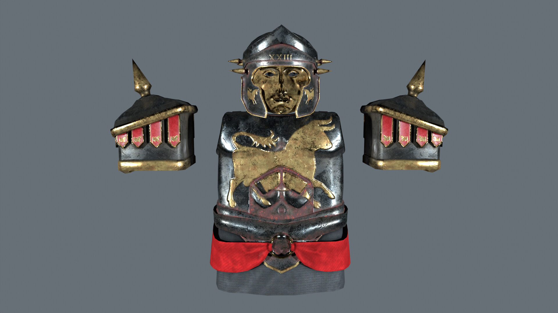 ArtStation - Legio XXIII Augustus Roblox Armor