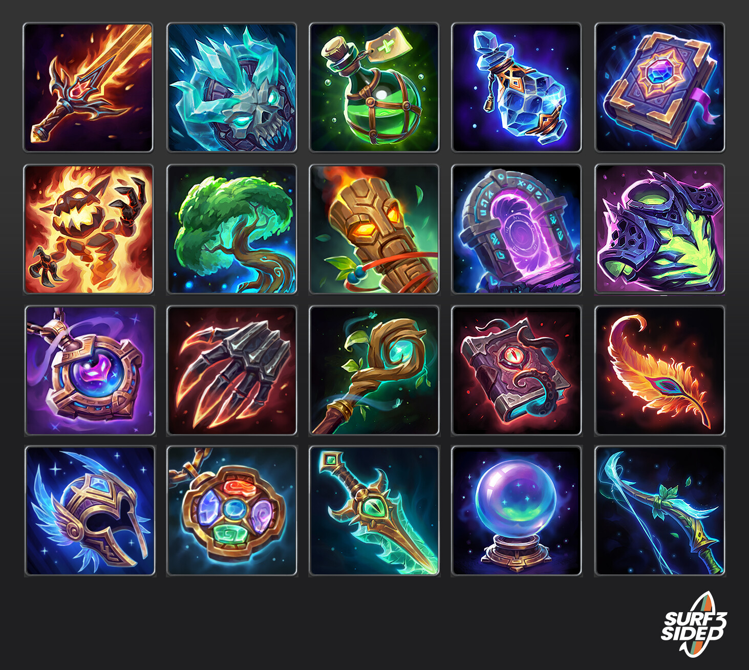 SURFSIDE 3D - RPG icon pack