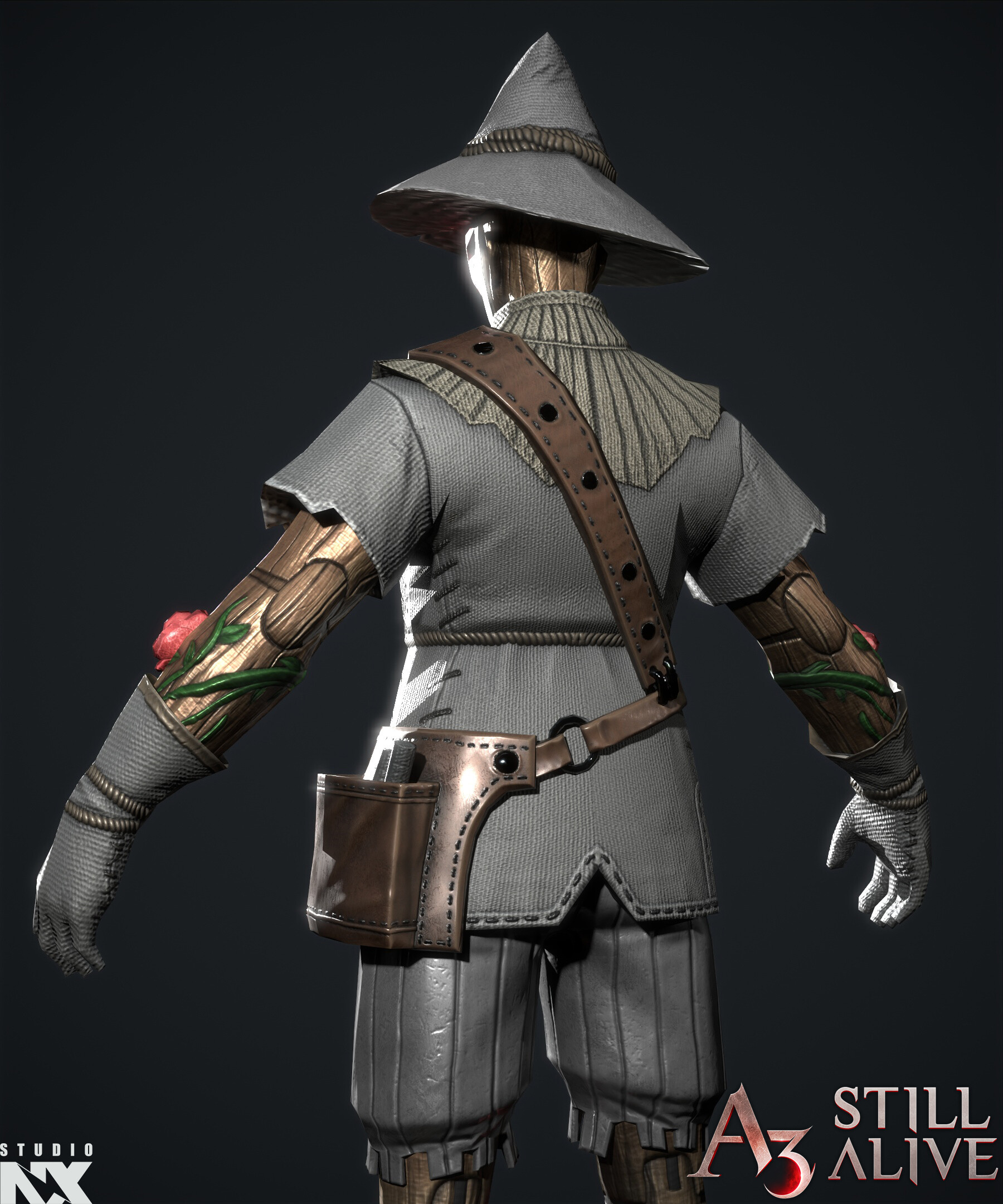 StudioNX - A3 Wood Scarecrow