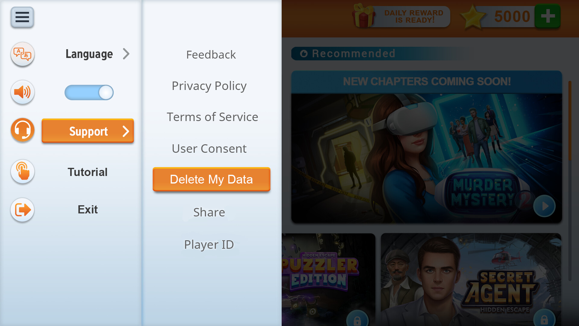 Ipsita Patra - Game UI art - Hidden Escape Mysteries