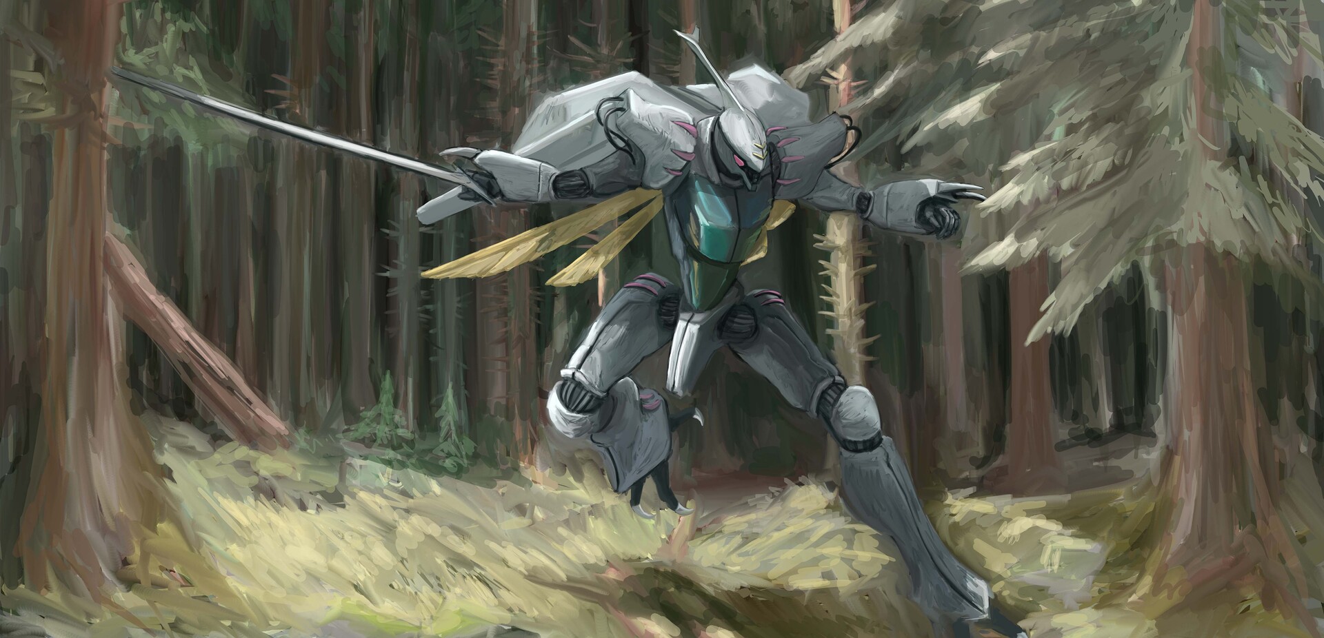 ArtStation - Japanese anime mecha