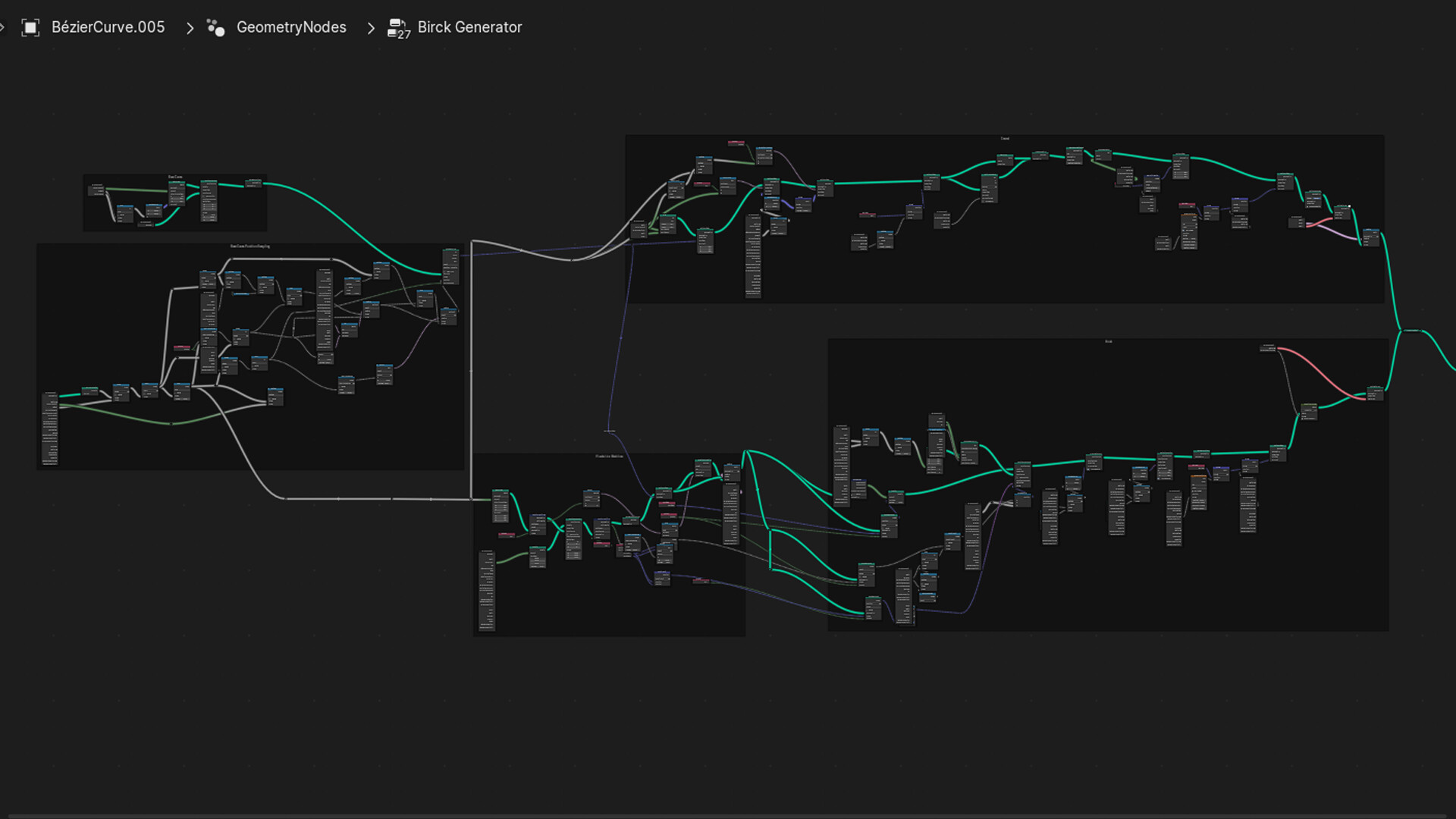3D Tudor - Blender Basics Geometry Node Brick Walls Workshop