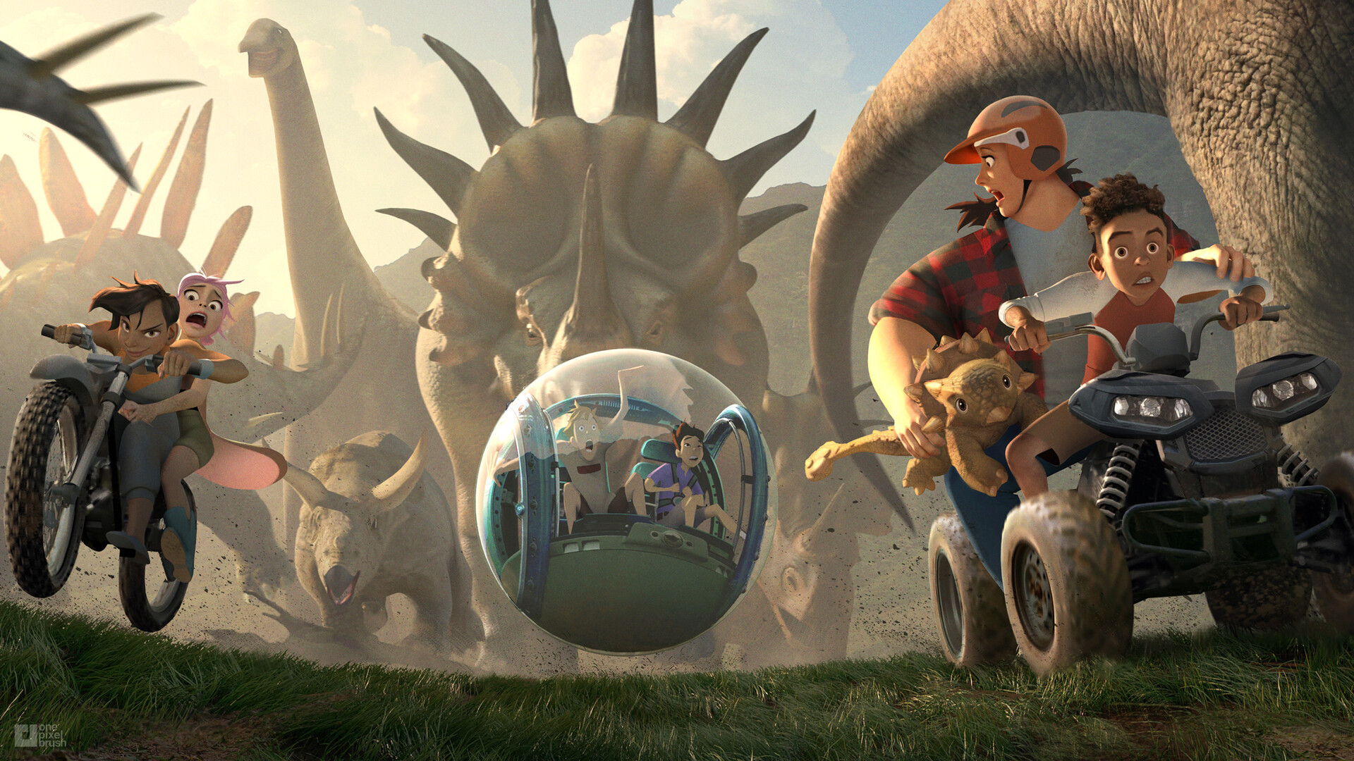 ArtStation - Jurassic World Camp Cretaceous