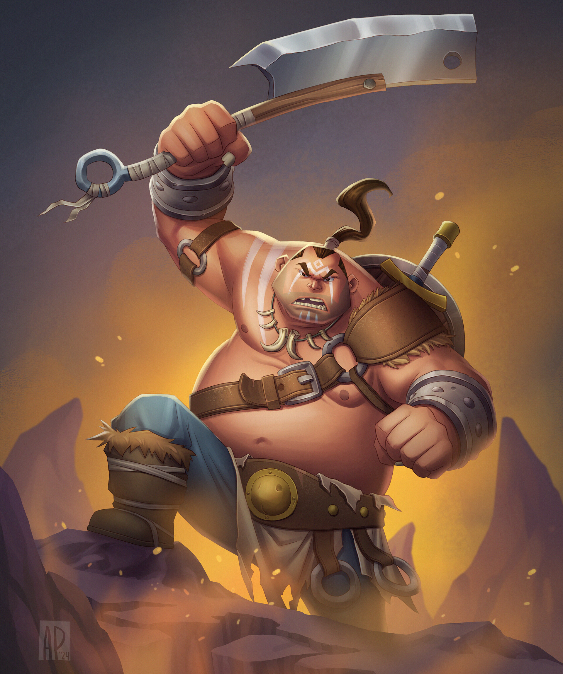 ArtStation - Barbarian Conqueror - CDChallenge