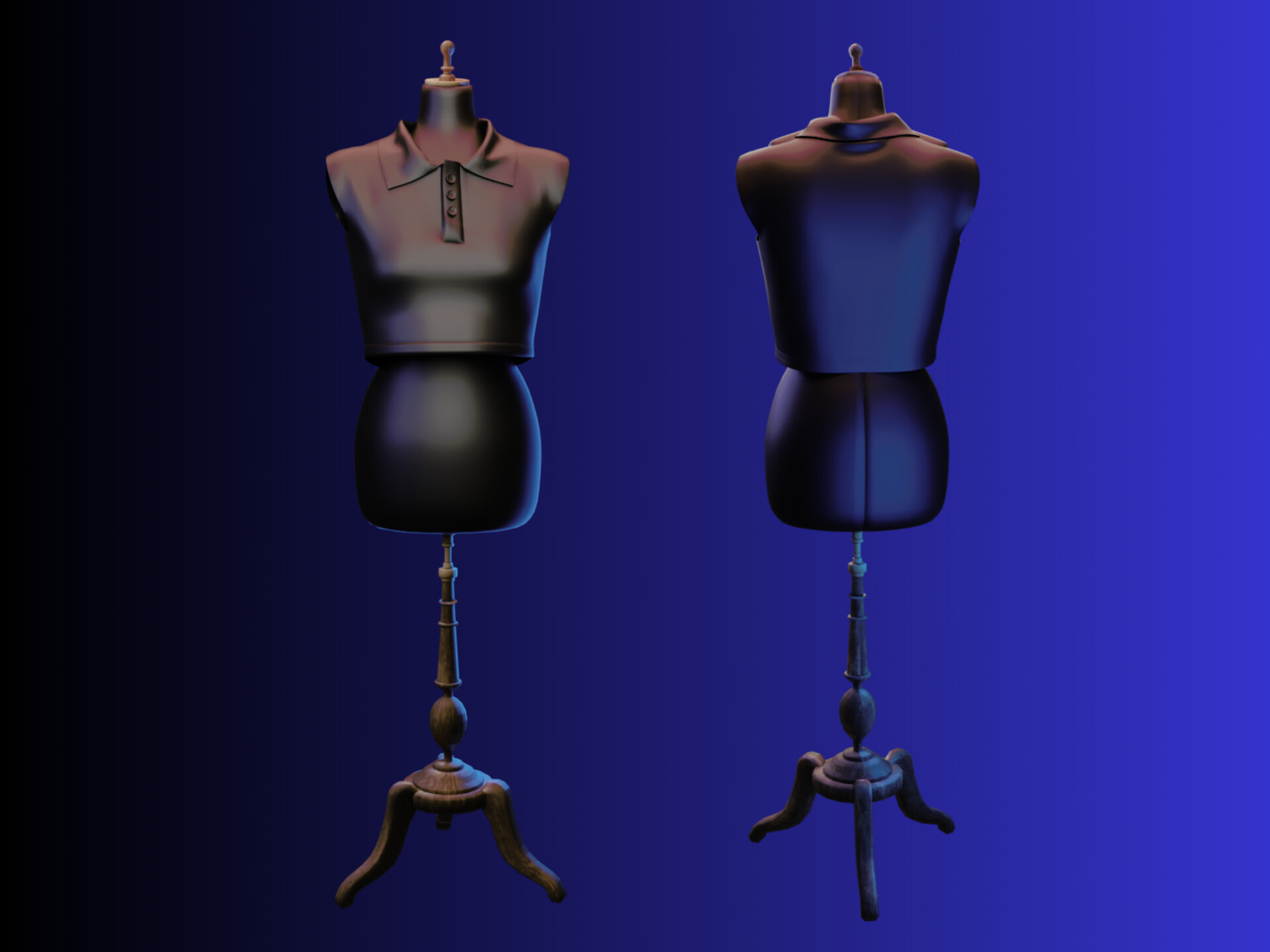 ArtStation - Cloth Simulation: Women Tops