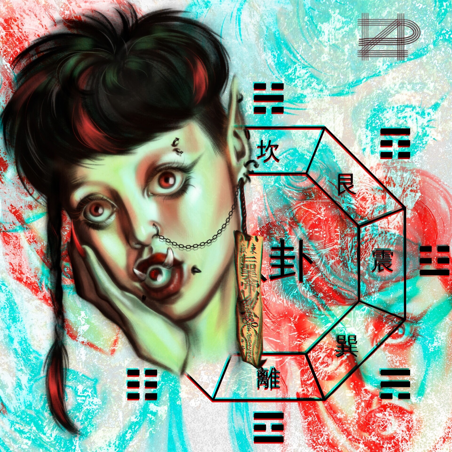 ArtStation - Japanese vampire girl Non-commercial project