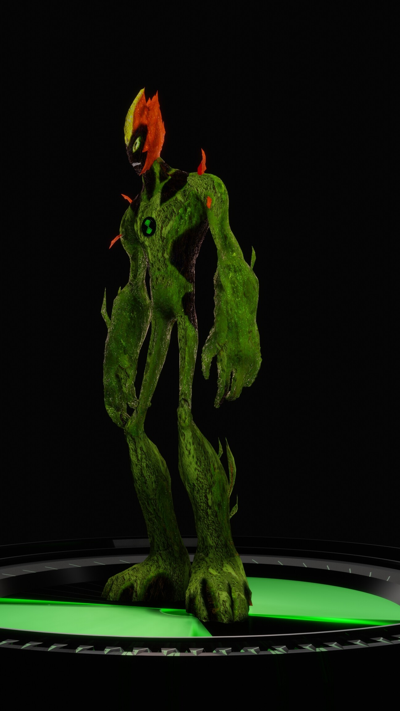 ArtStation - "Swampfire!" - Ben 10 Alien Force Realistic Recreation