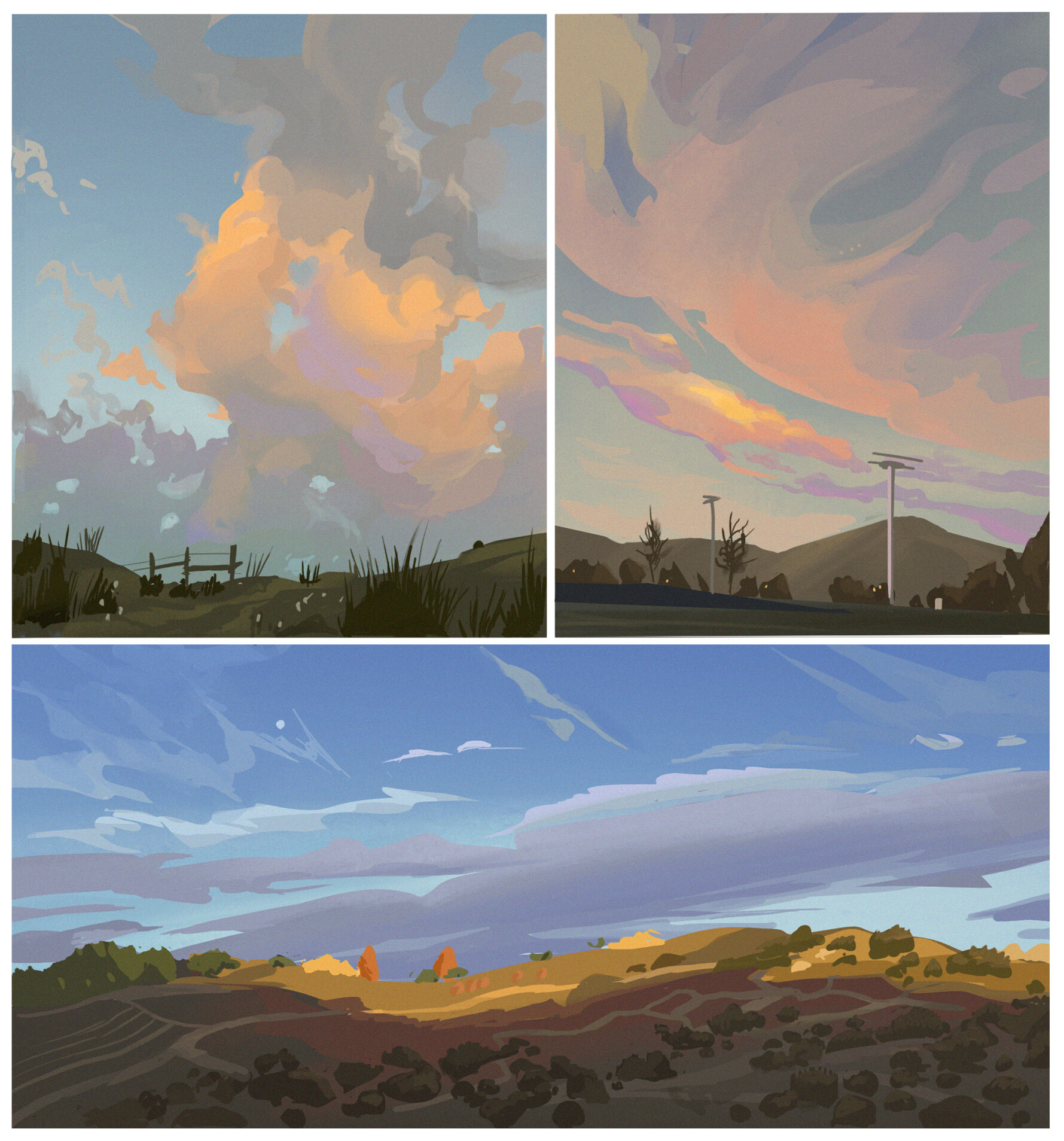 ArtStation - Nature paints