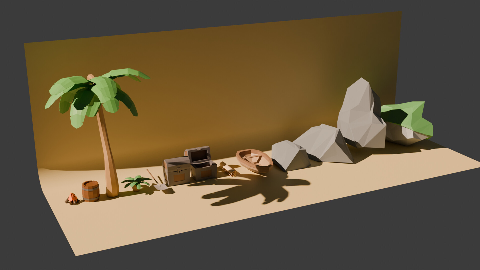 ArtStation - Low Poly Assets