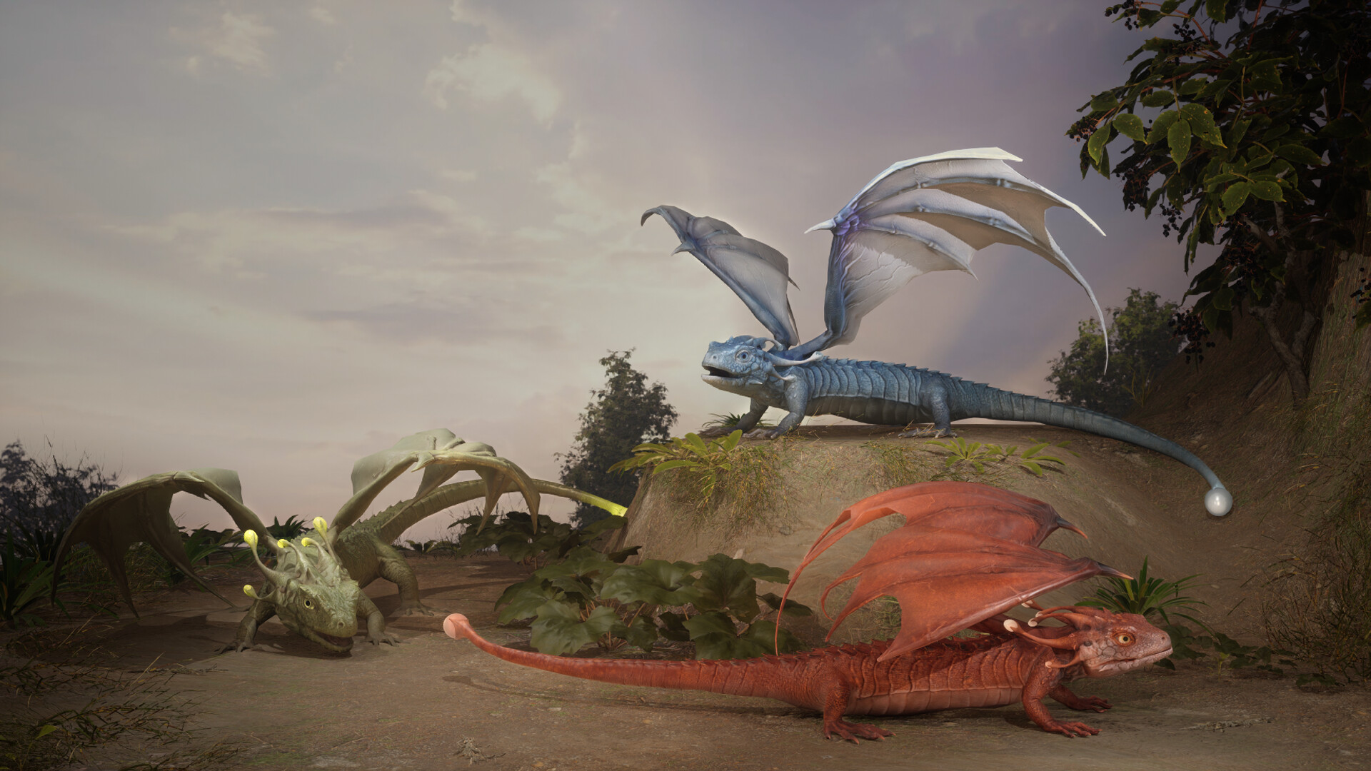 ArtStation - Dragons