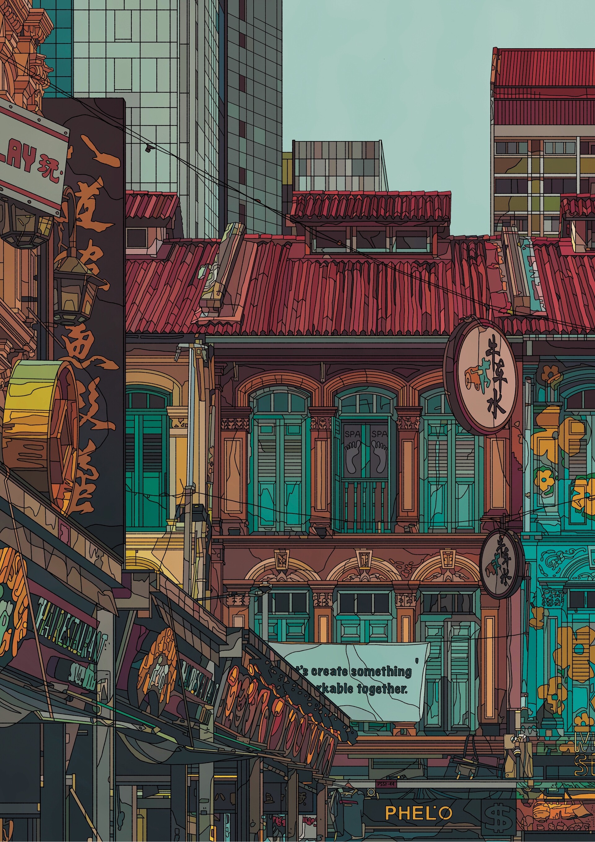 ArtStation - RED ROOFS