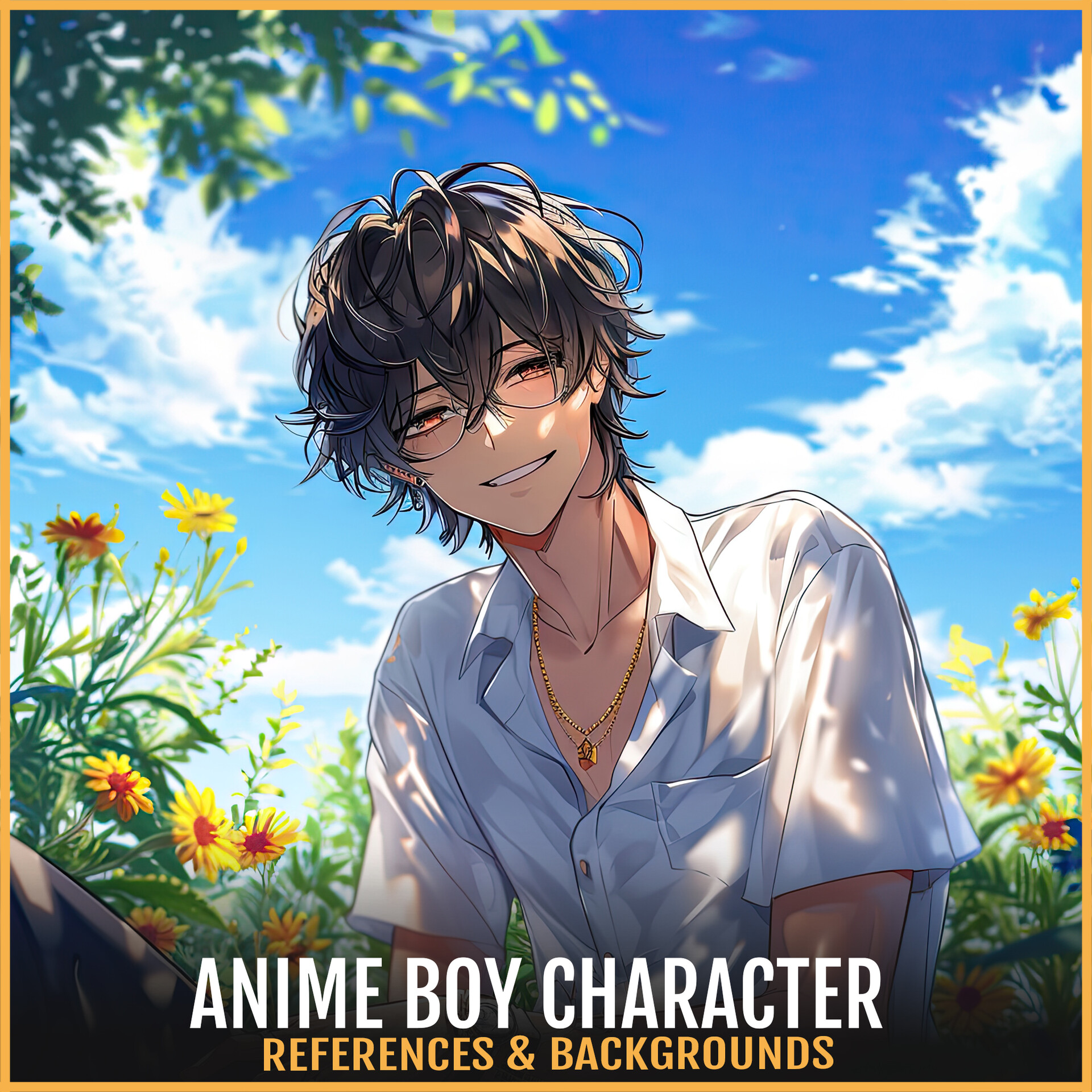 ArtStation - 202 ANIME BOY CHARACTER