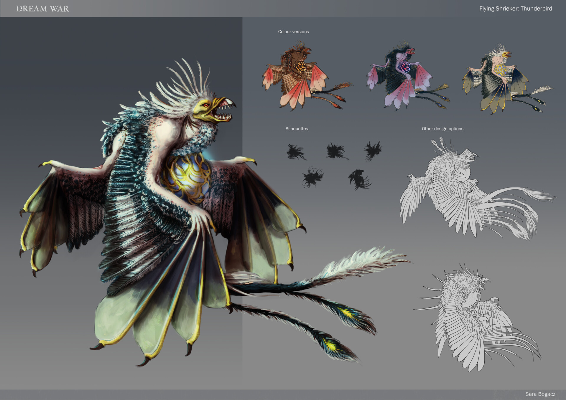 flying creature design