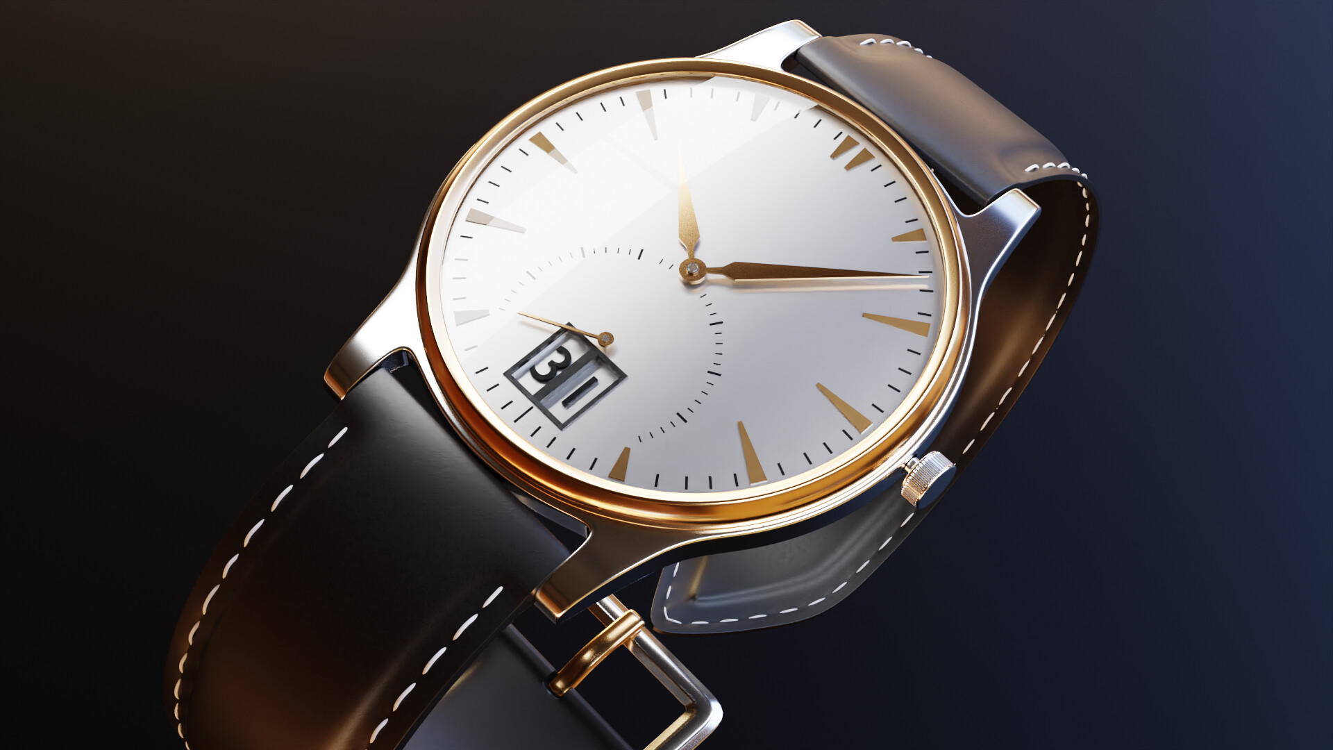 ArtStation - Classic watch