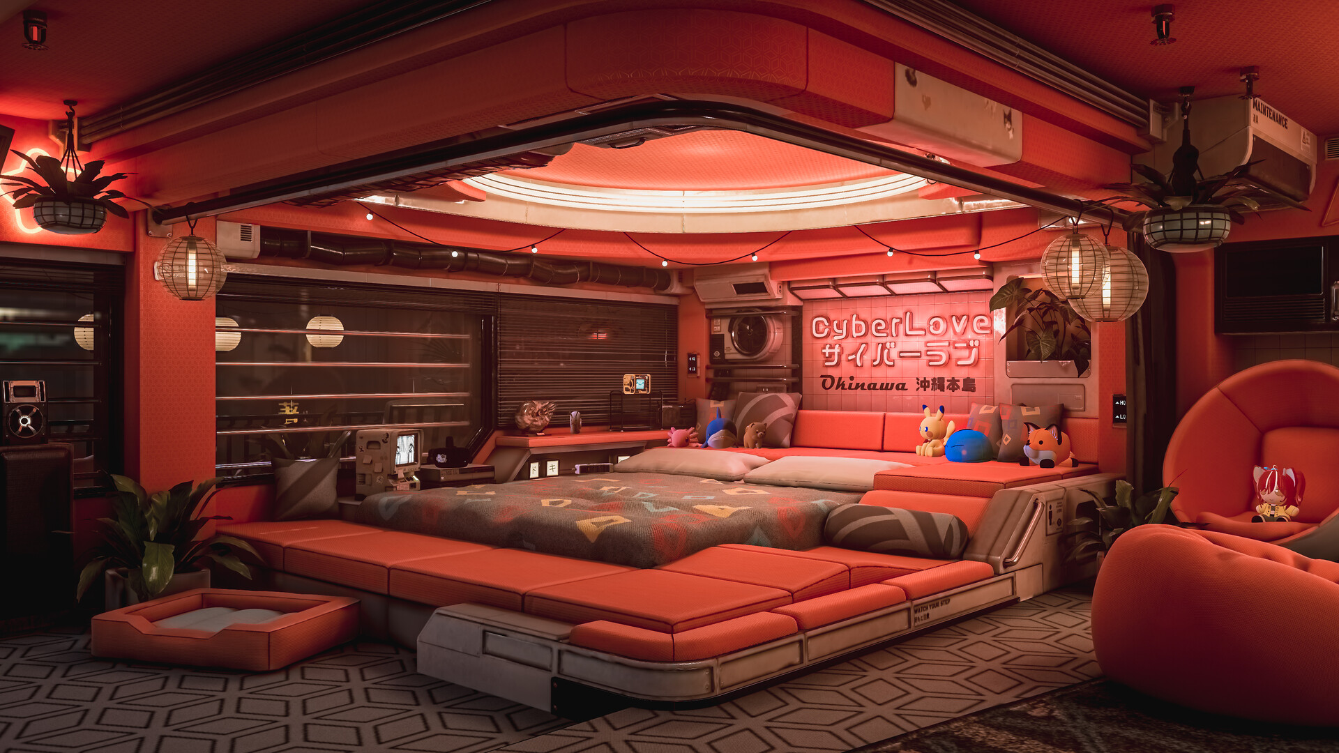 ArtStation - CyberLove: Okinawa