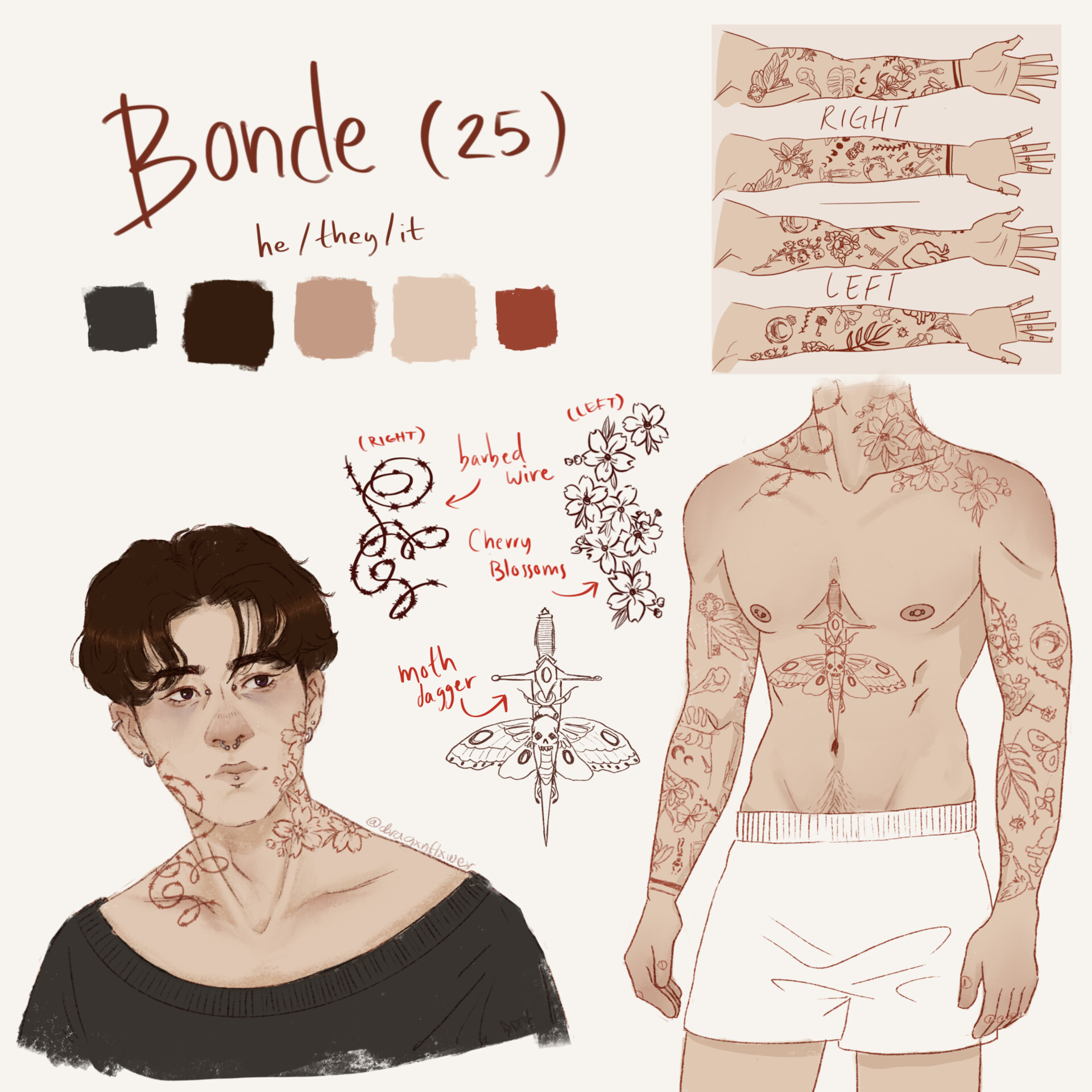 ArtStation - Character Reference sheets