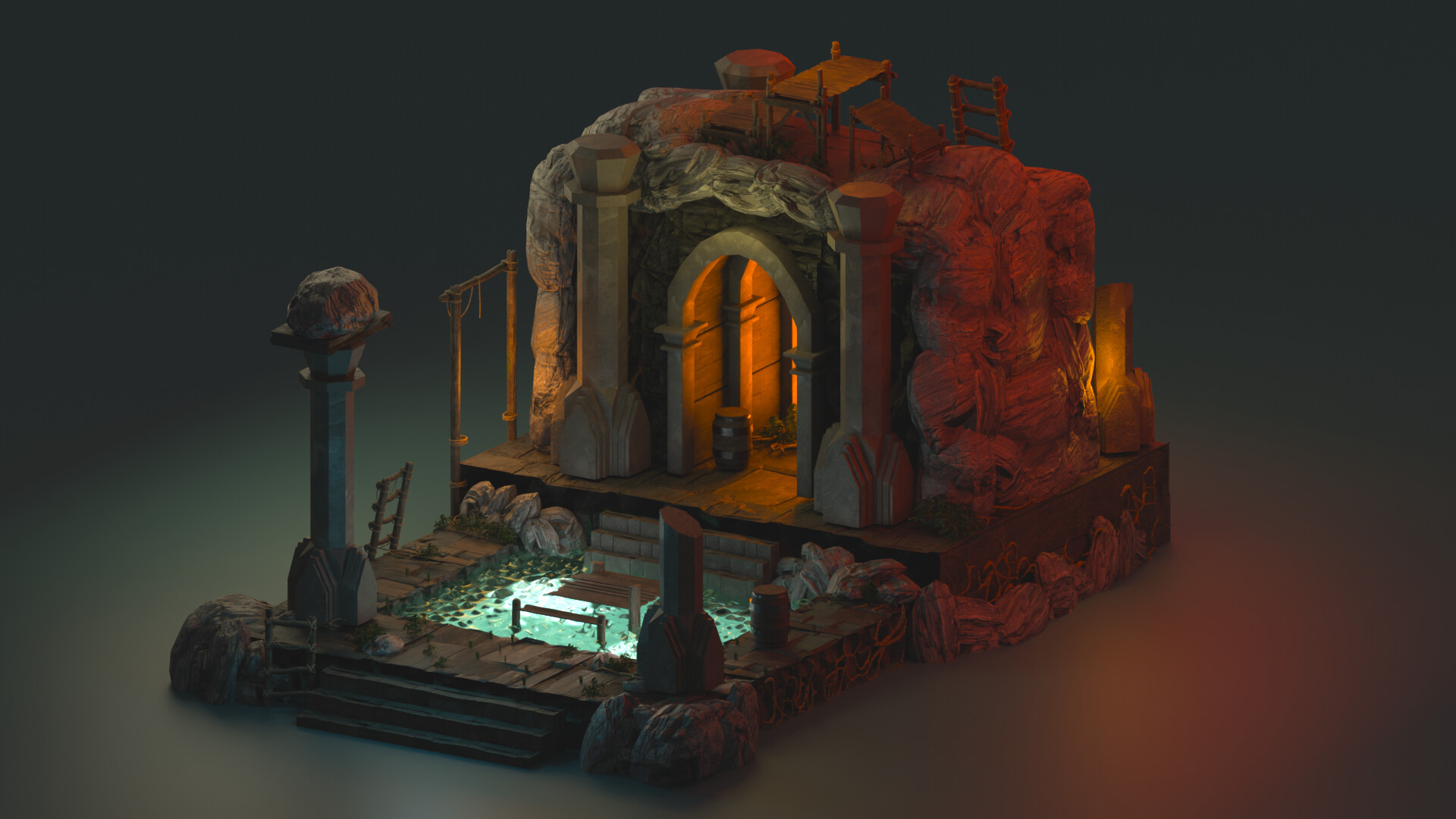 ArtStation - Entrada a Catacumbas