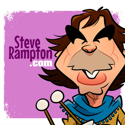 Caricatures by Steve - Mickey Hart