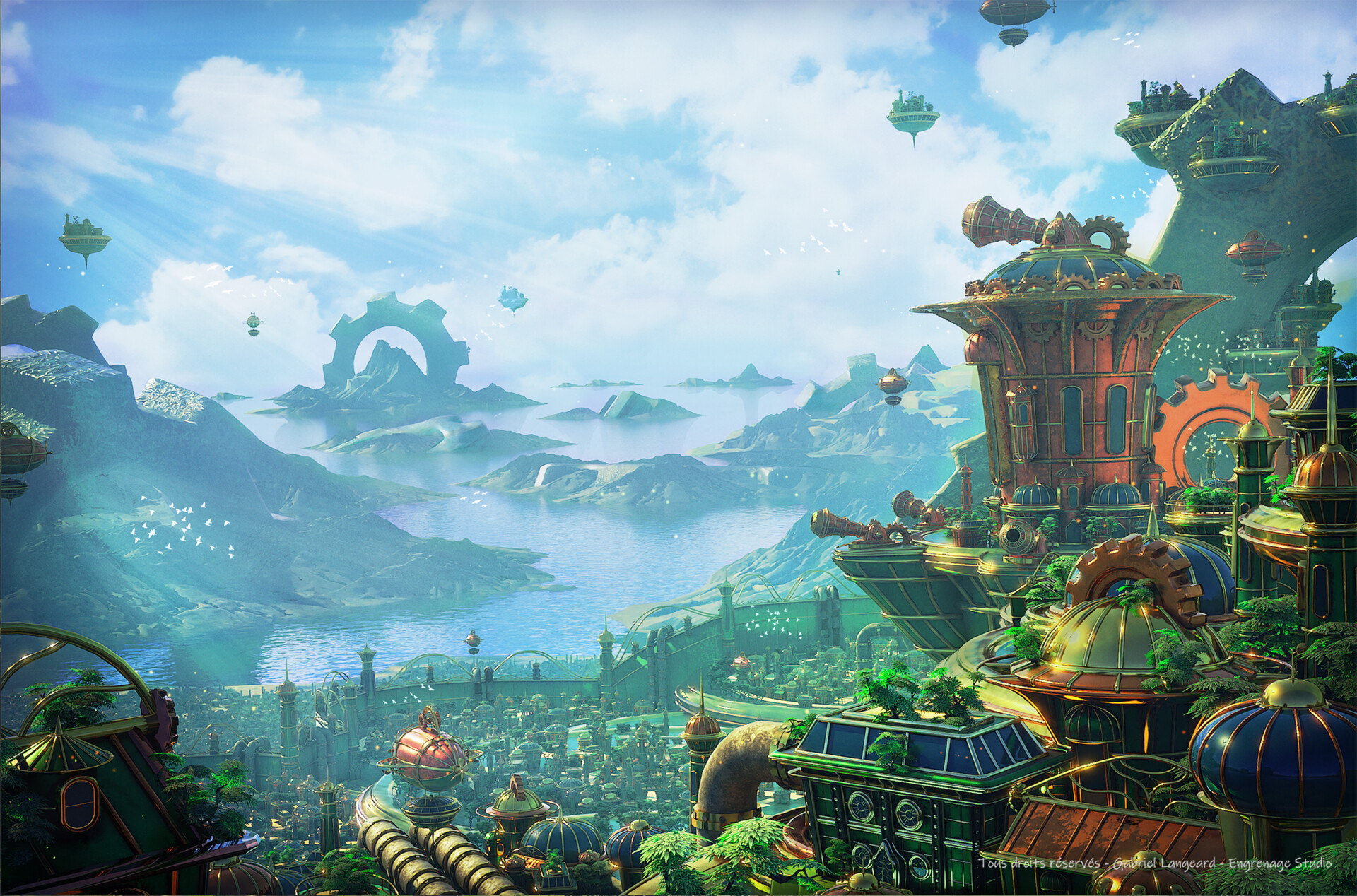 ArtStation - Project: LFADLB - La Grande Meridia - Principauté d'Yrudia