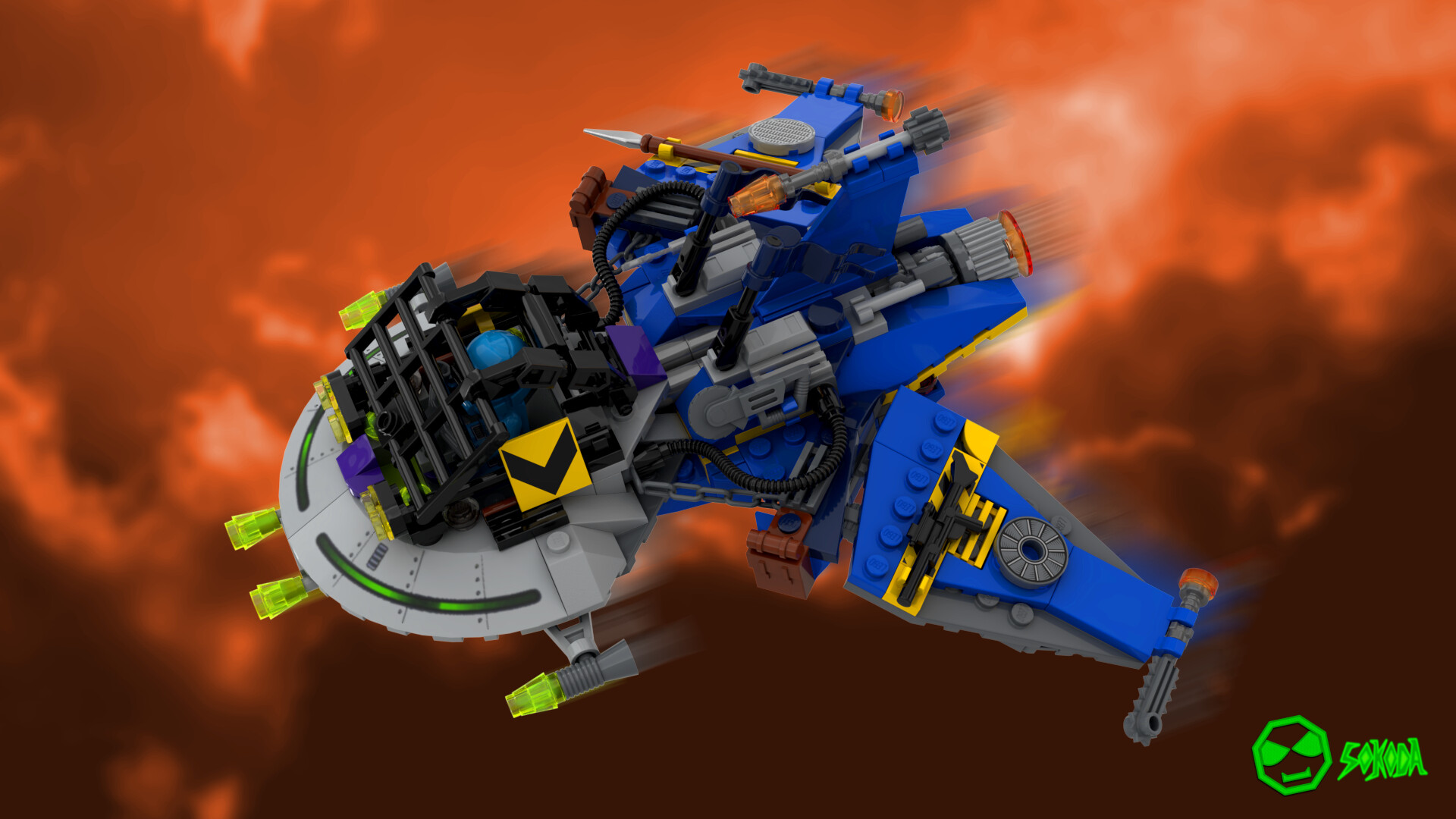 ArtStation - Makeshift UFO Jet [SWB 131]