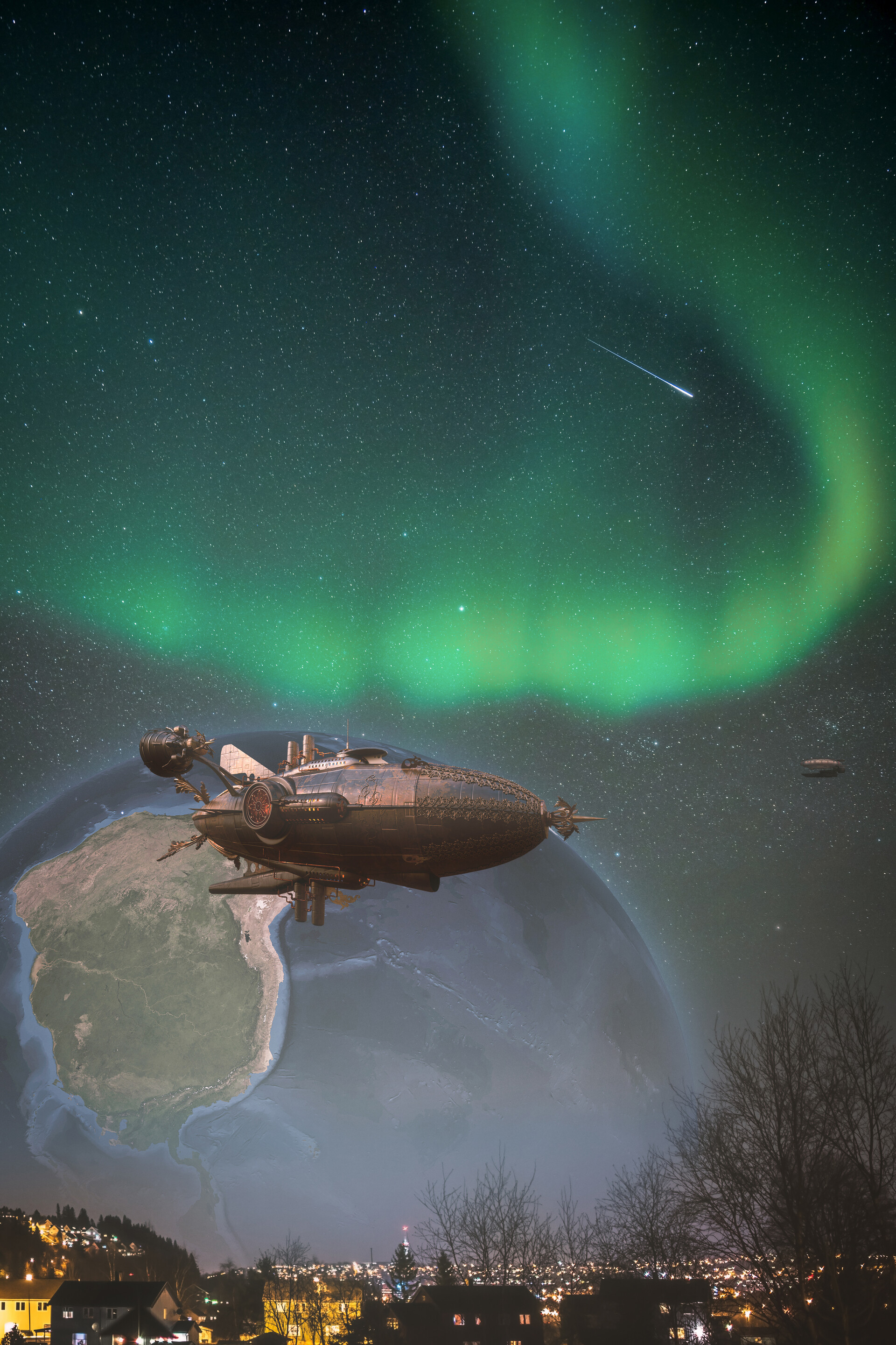 ArtStation - Zeppelin journey part four