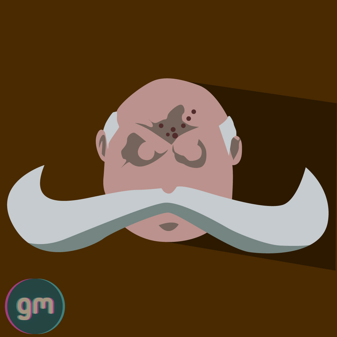 ArtStation - Flat art of Topman Warcury from One Piece