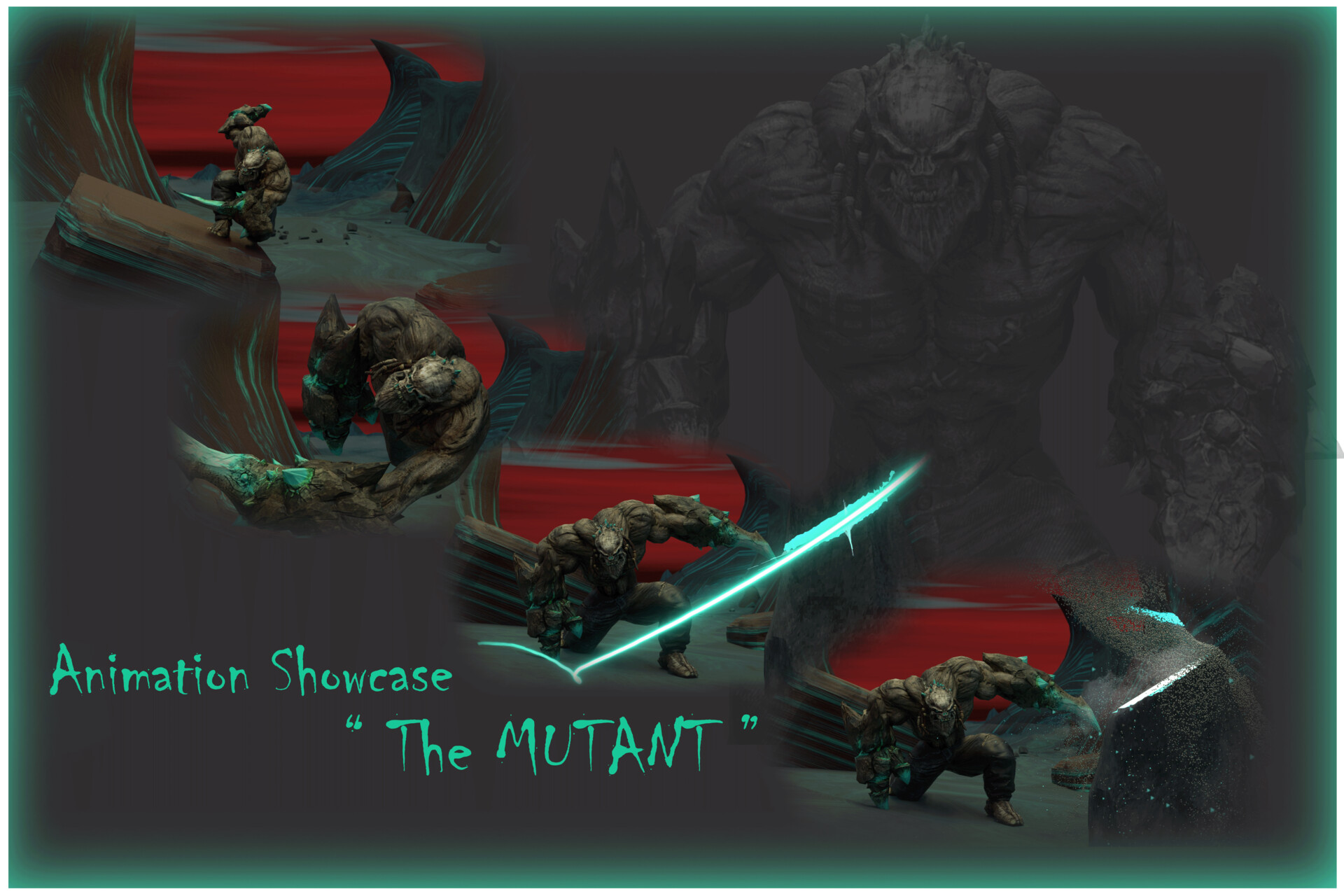 ArtStation - "The MUTANT" animation