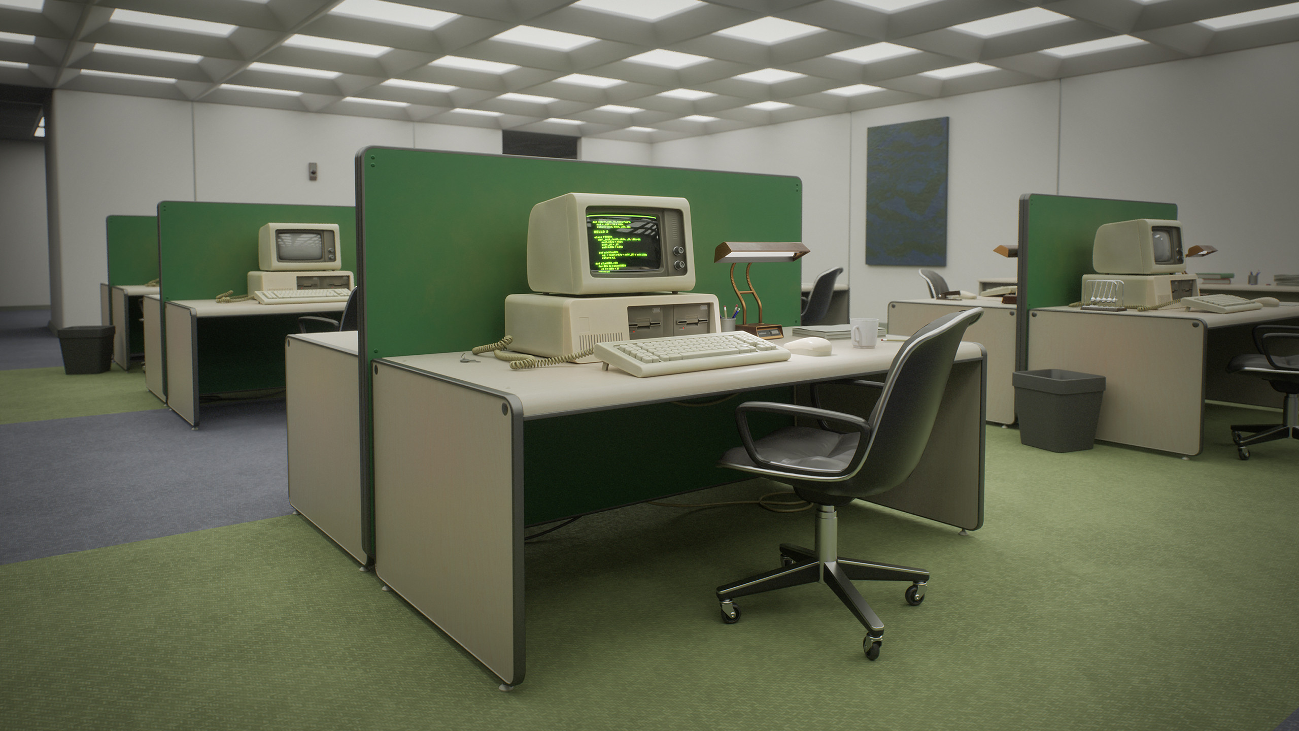 home - 80s Office Building - Unreal