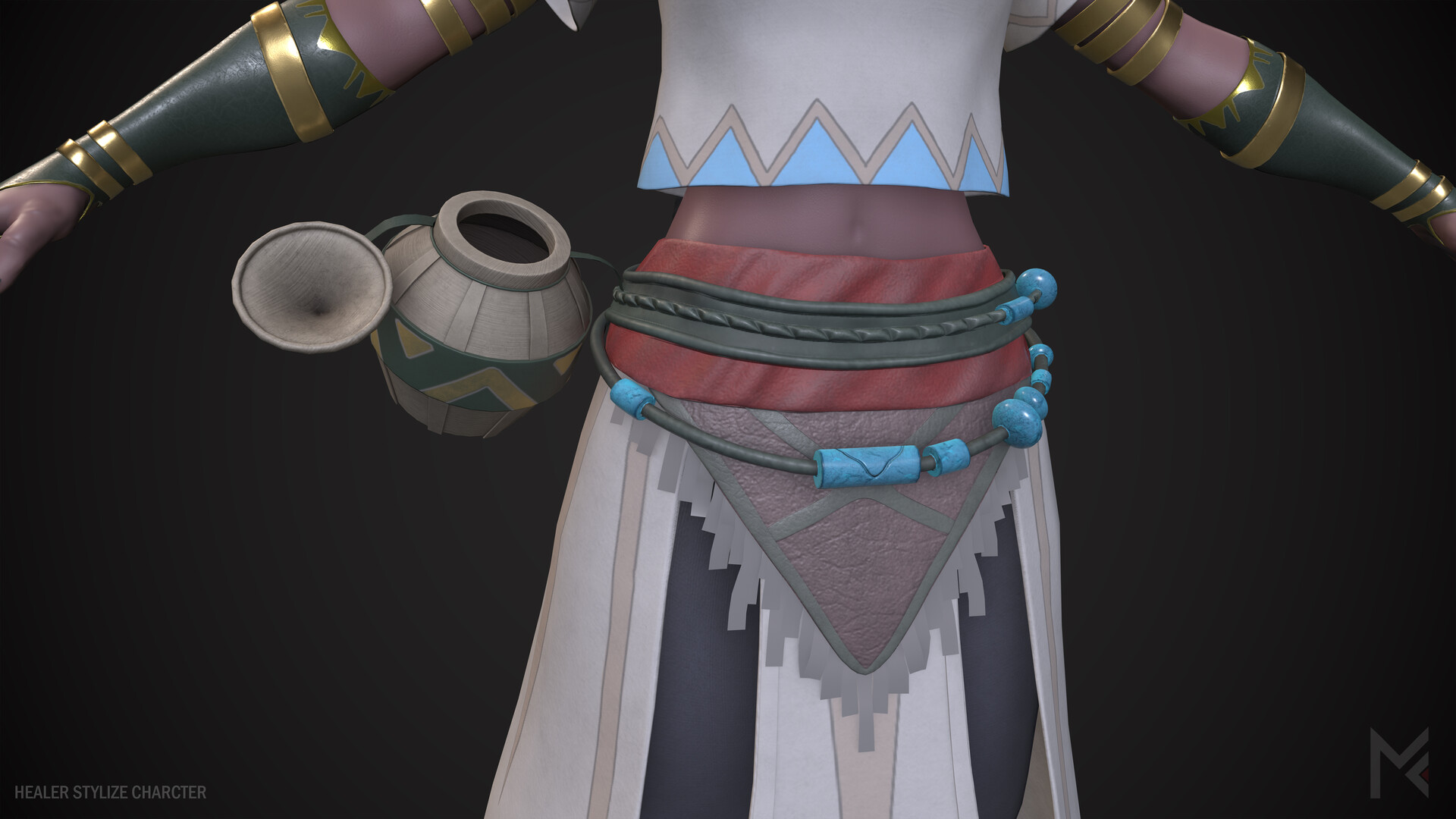 Manikanth D - Healer Stylize Character