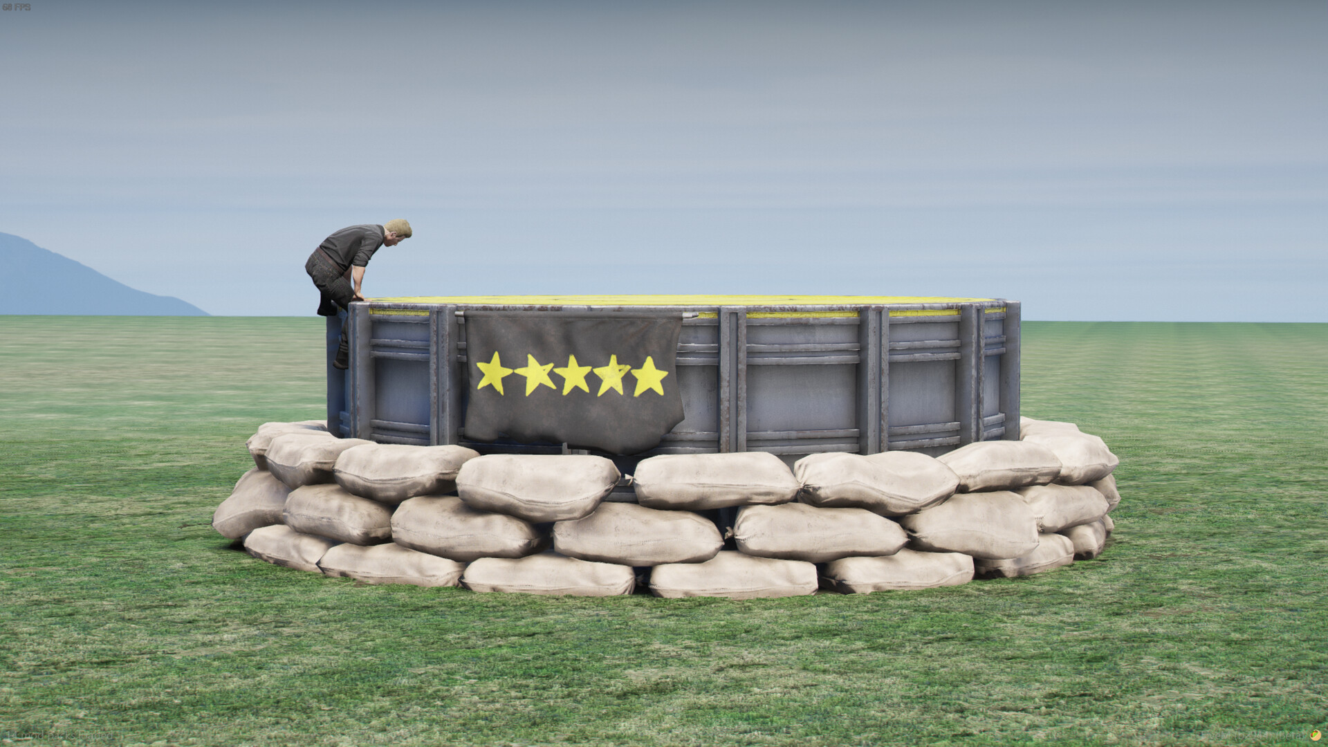 ArtStation - Zombie Apocalypse Platform WANTED⭐(GTA V)