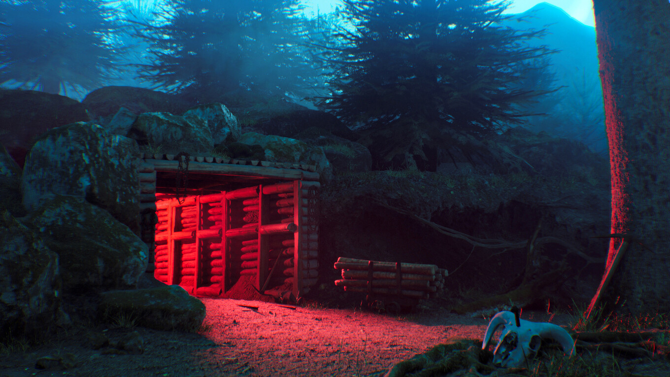 ArtStation - Lighting study-Untold Entrance