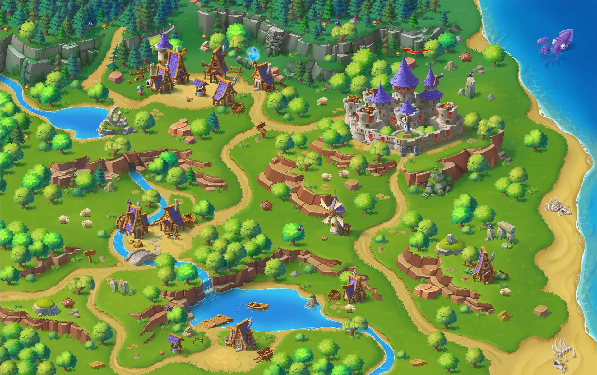 ArtStation - Game map development