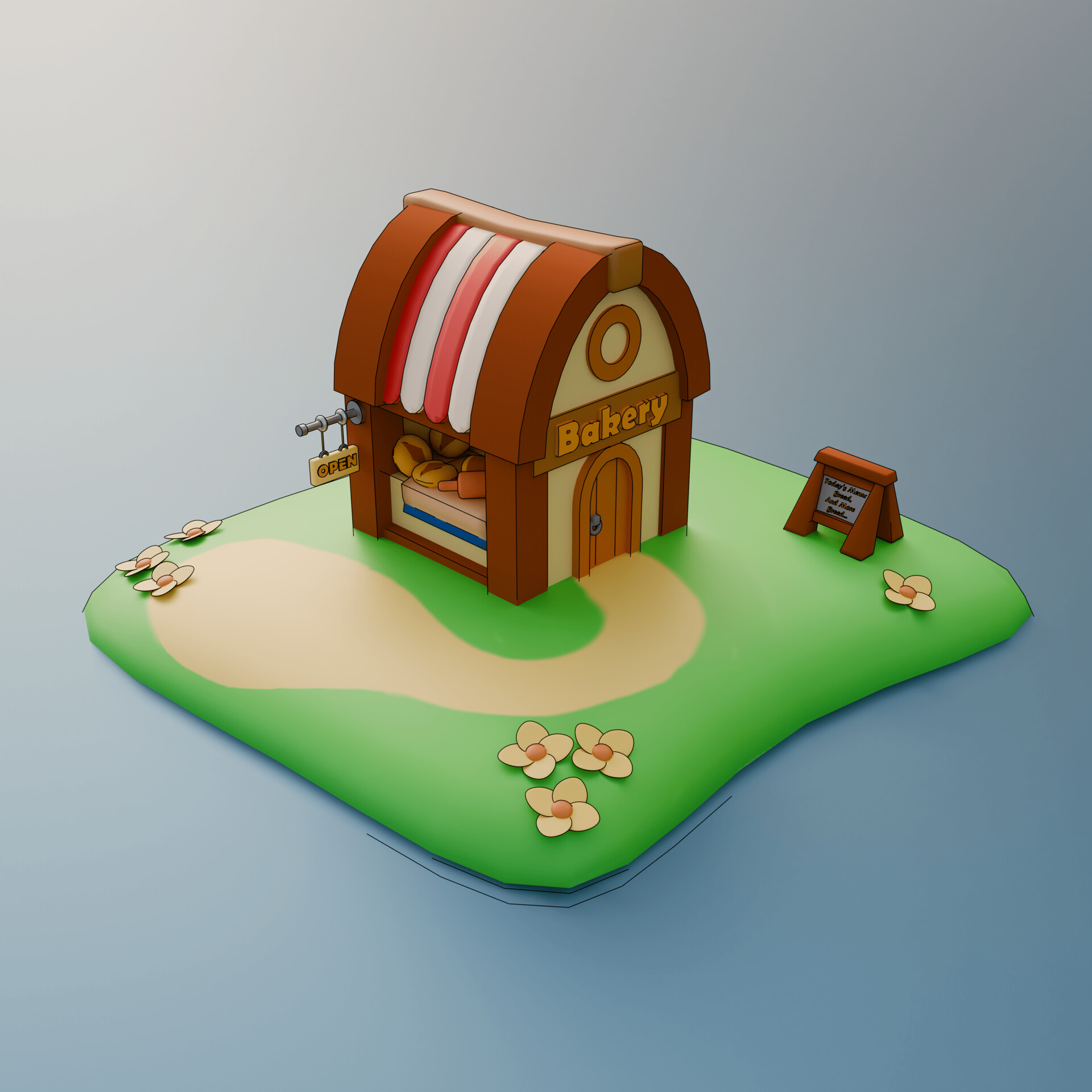 ArtStation - Stylized Bakery