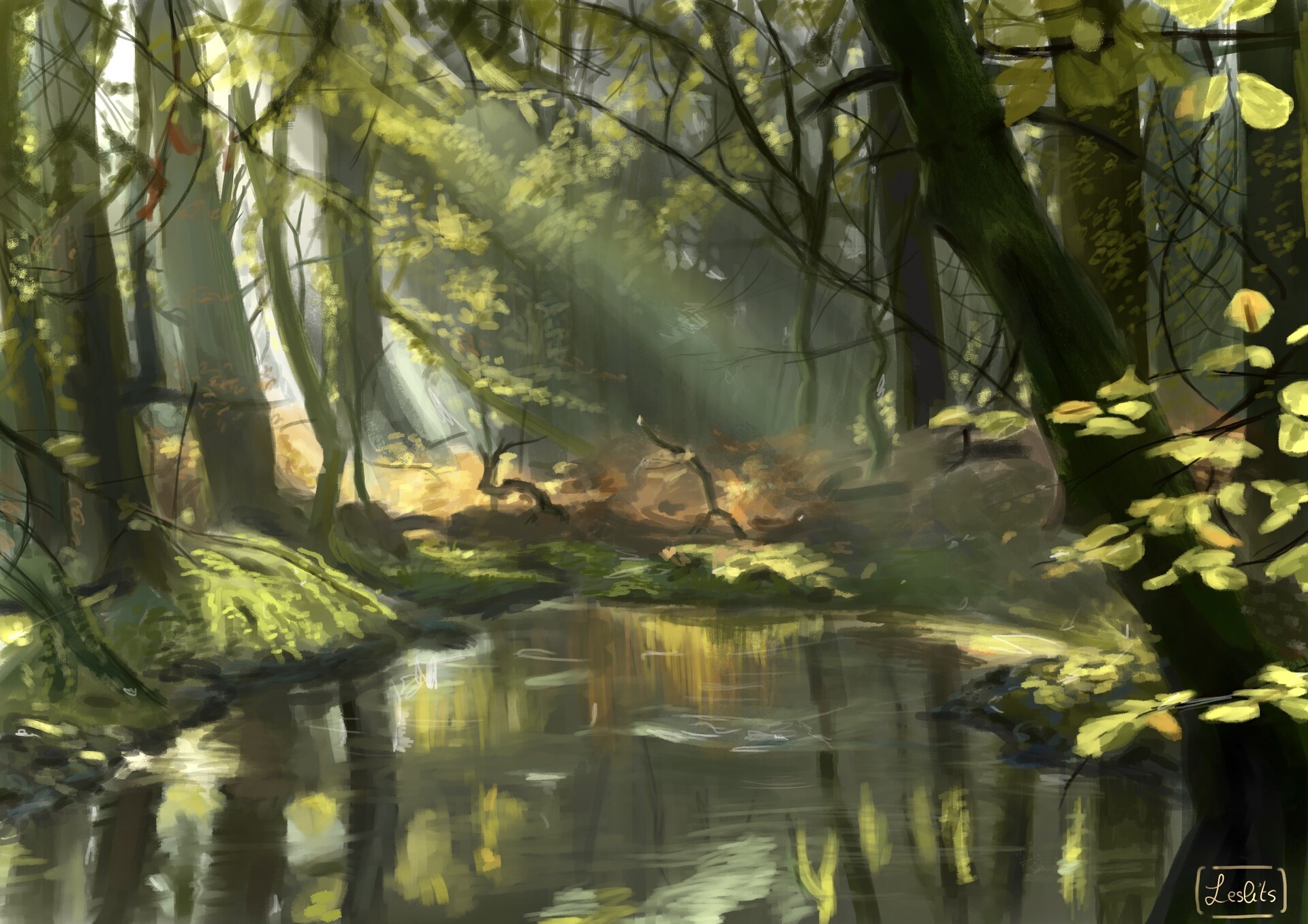 ArtStation - Forest 🌻