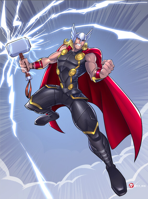 ArtStation - Thor Fanart