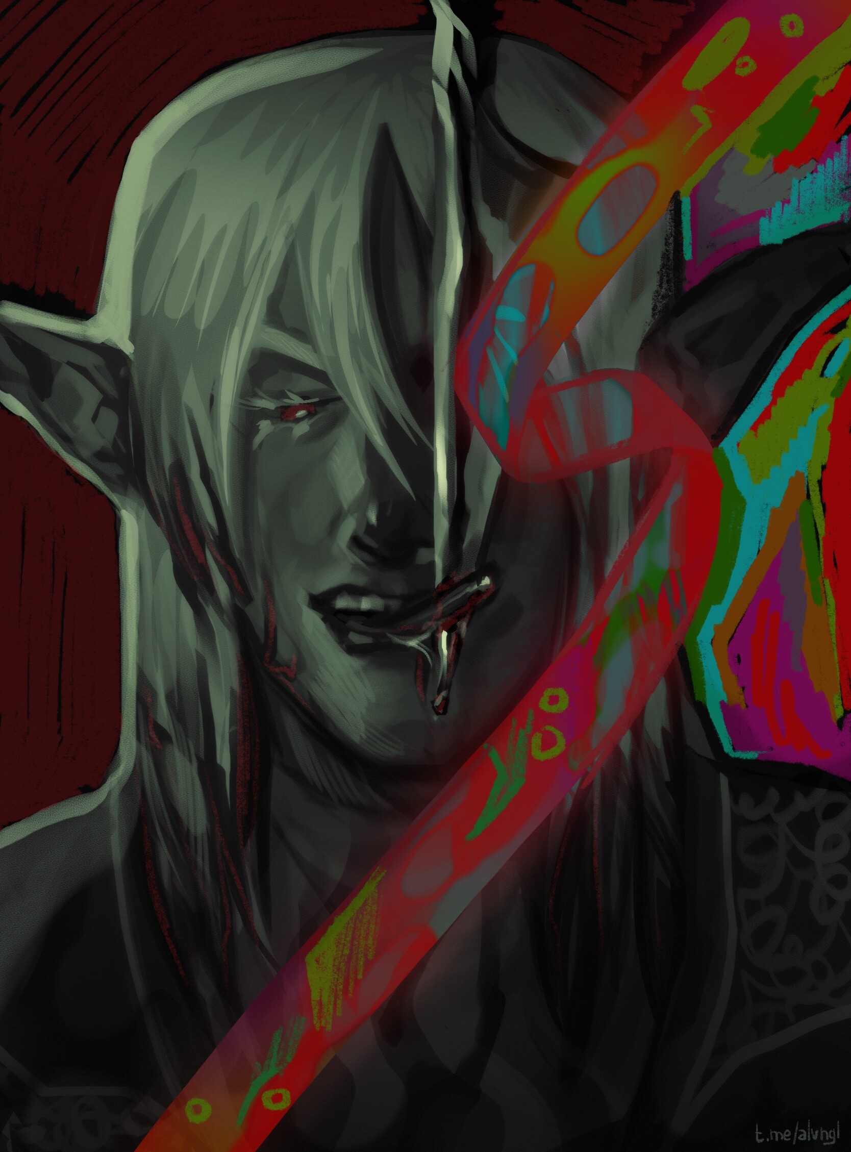 ArtStation - Cillian (Drow OC)