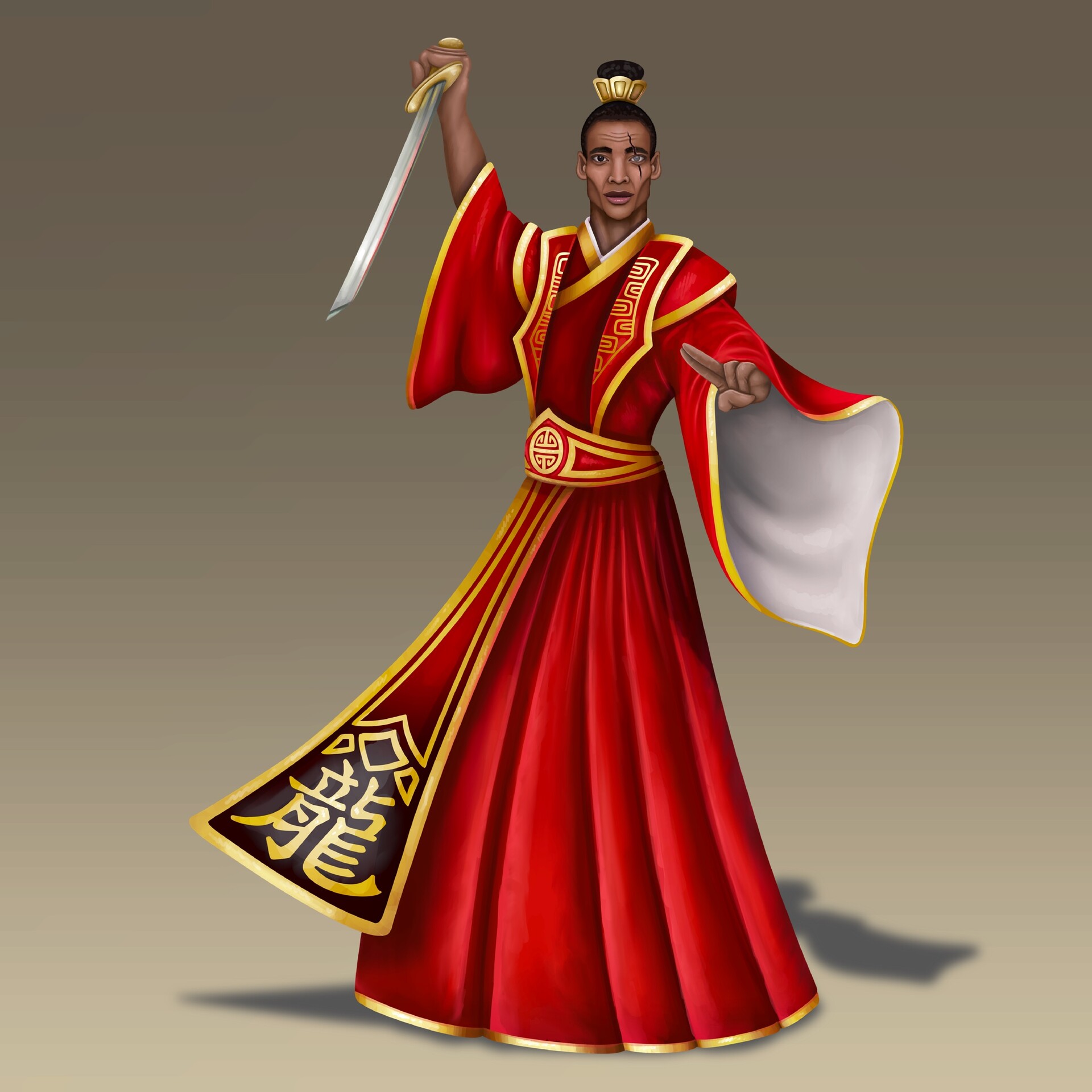 ArtStation - Samari Warrior - Character Concept