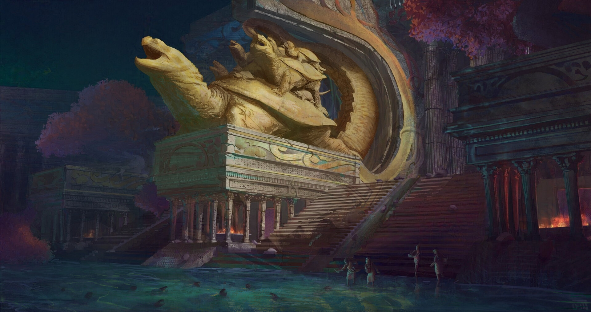 ArtStation - turtle temple