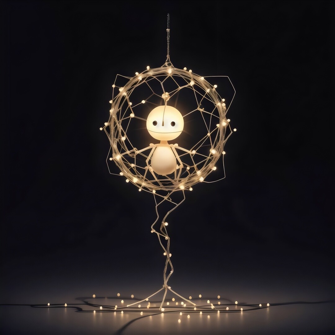 ArtStation - Snowman lamp
