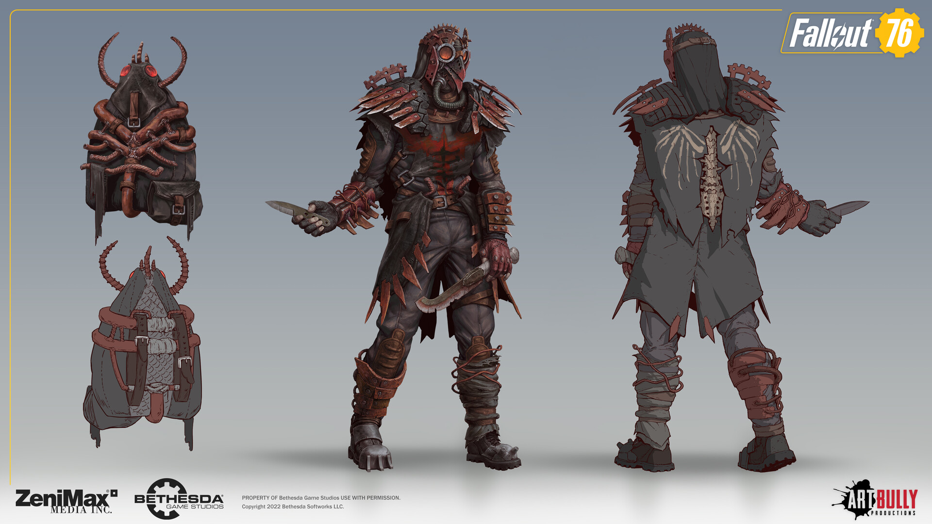 Art Bully Productions - Fallout 76 - Concept Art - Characters 02