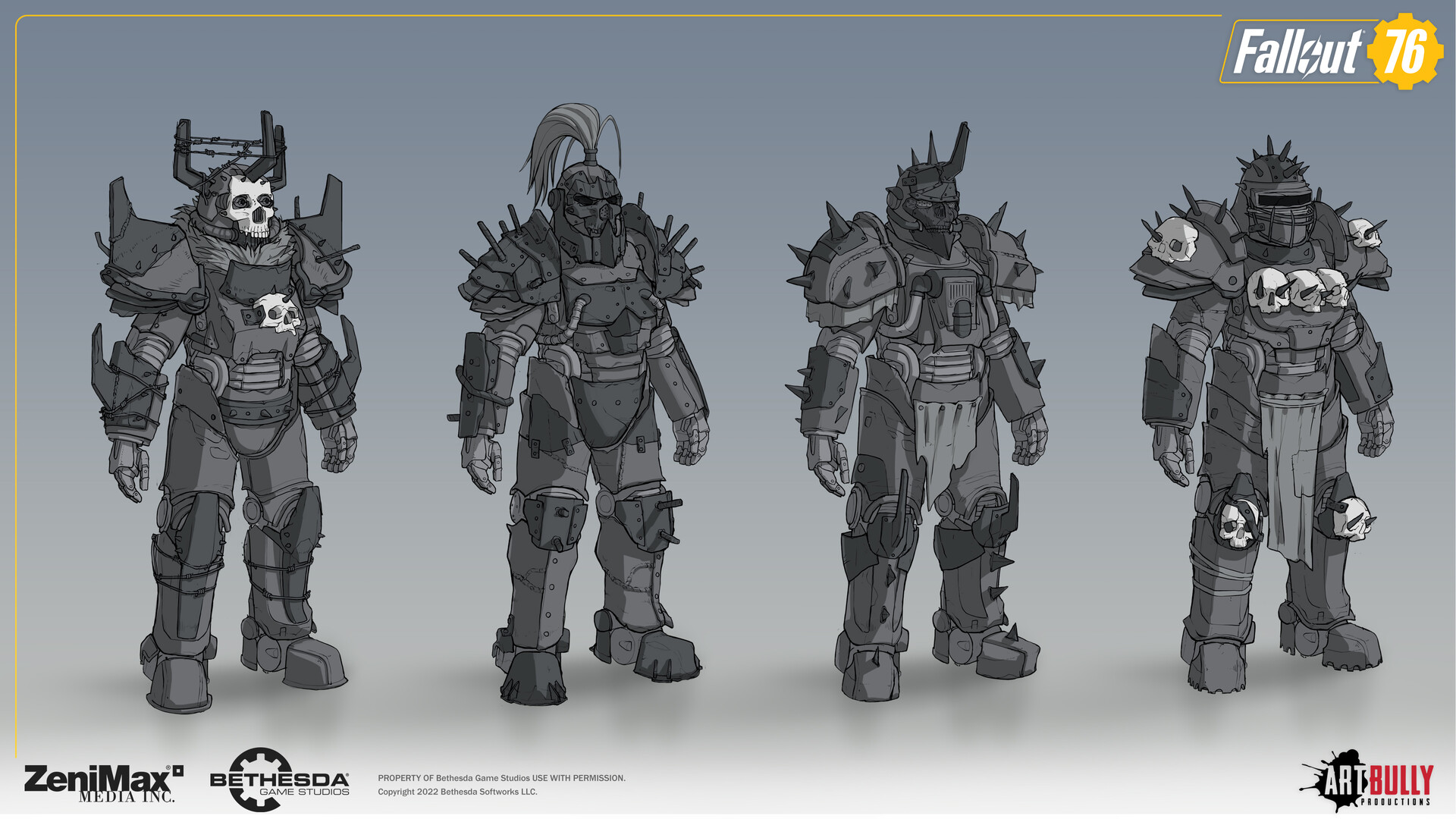 Art Bully Productions - Fallout 76 - Concept Art - Characters 02