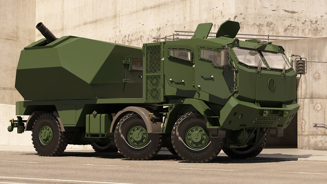 ArtStation - Tatra Fire met AR120