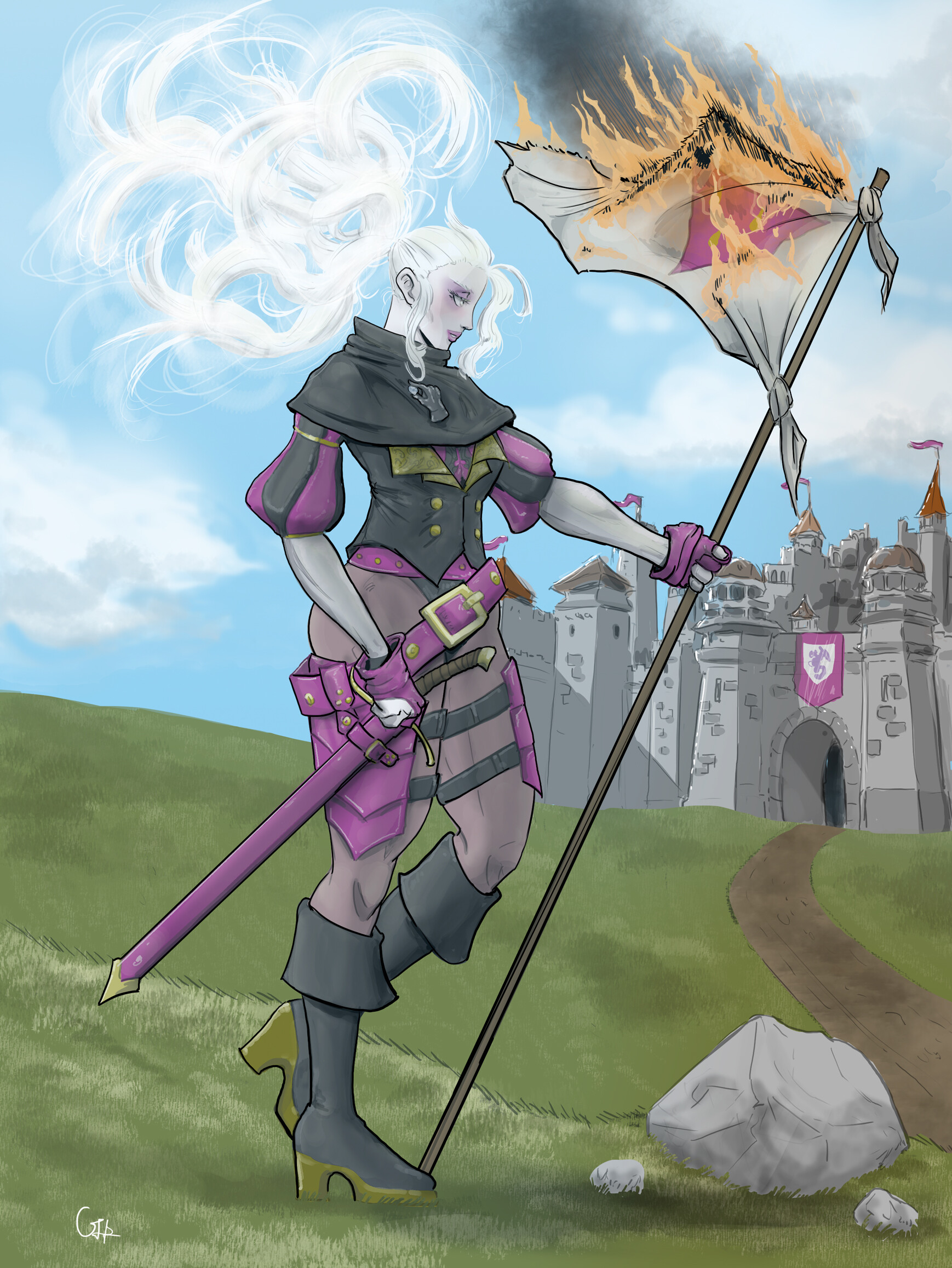 ArtStation - Ashlyn the Vengeful