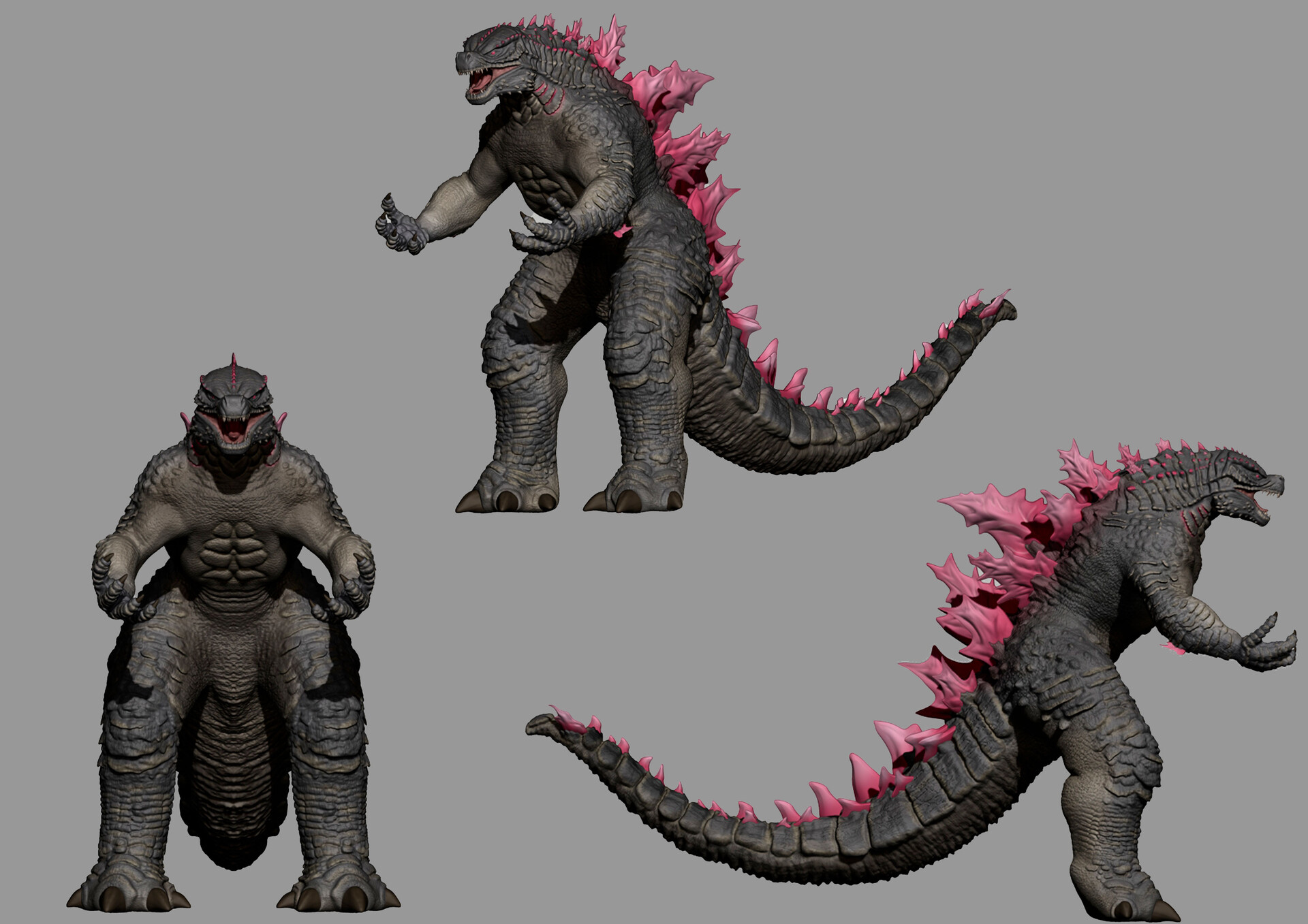 ArtStation - Godzilla Evolved