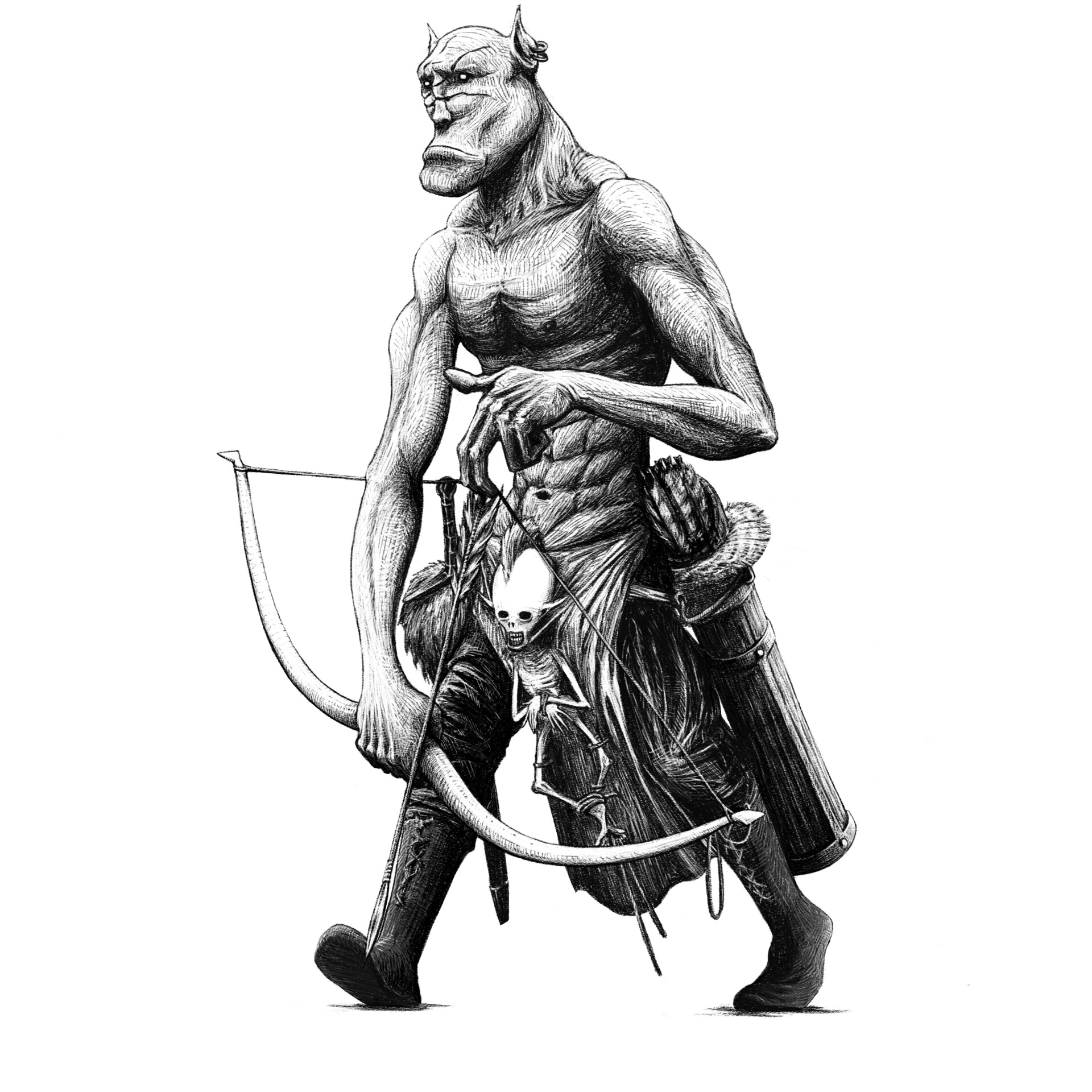 ArtStation - Orc hunter.