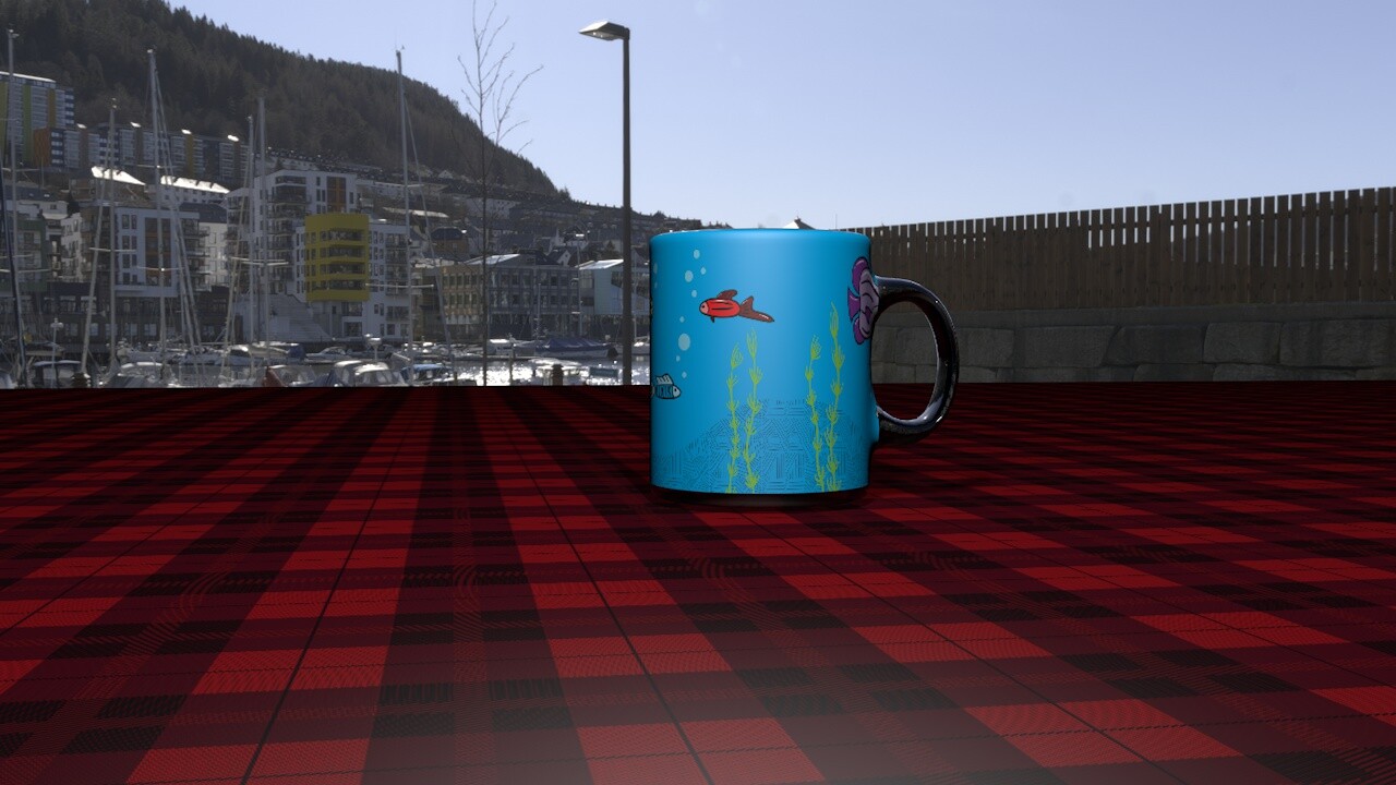 ArtStation - Final Coffee Cup Render