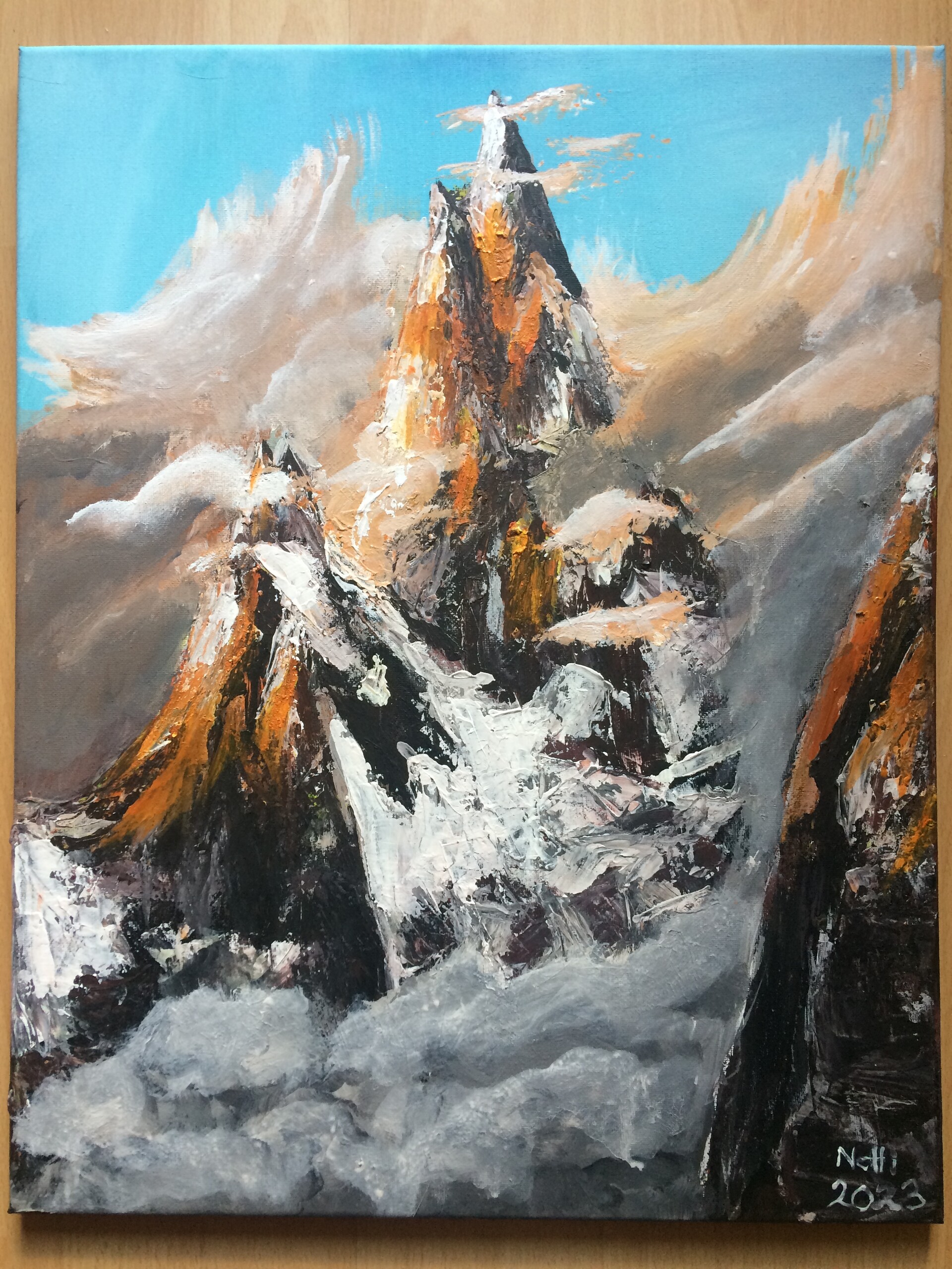 Lily Ninjon - Paintings from 2023.