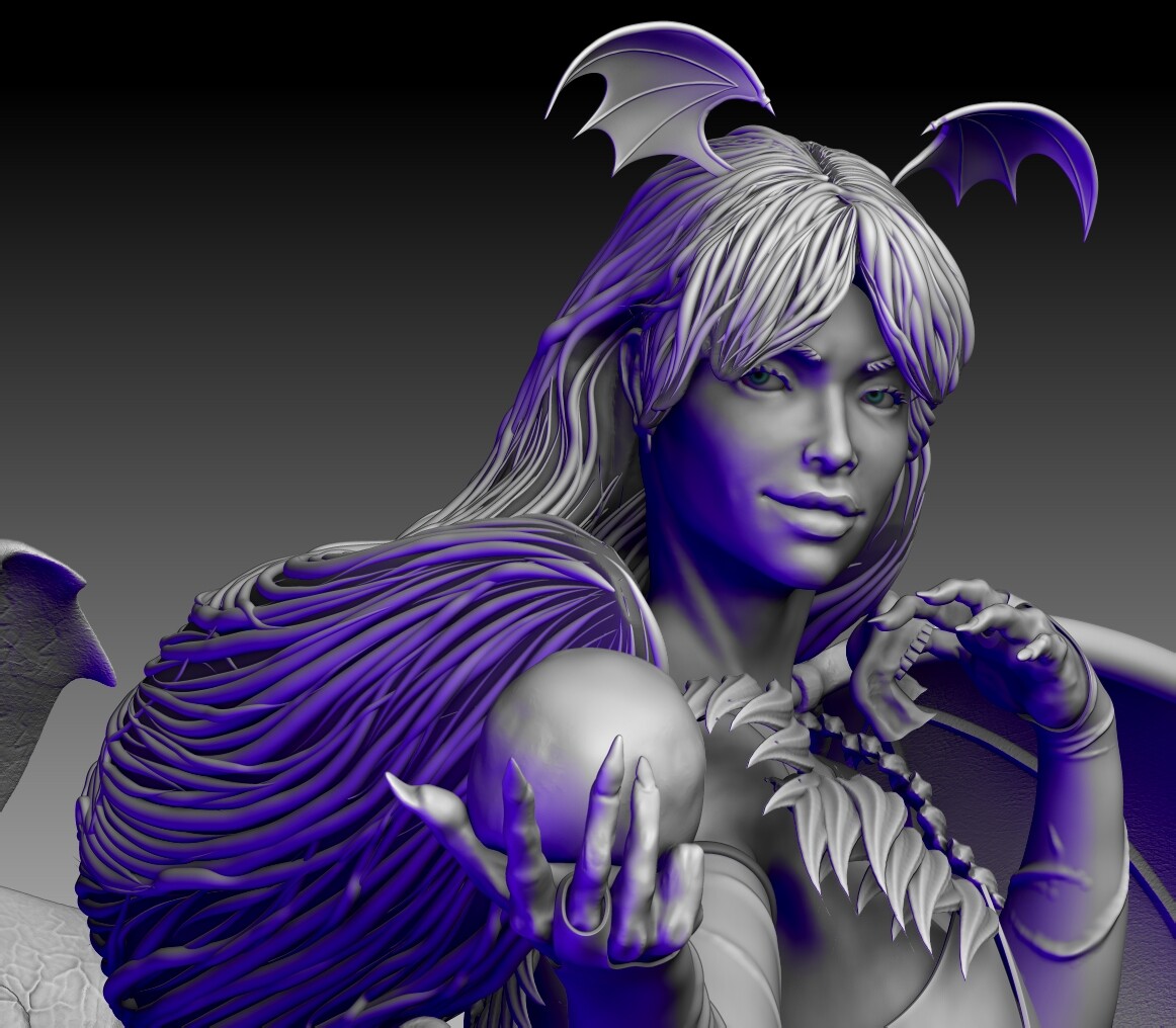 ArtStation - Morrigan - marvel vs capcom
