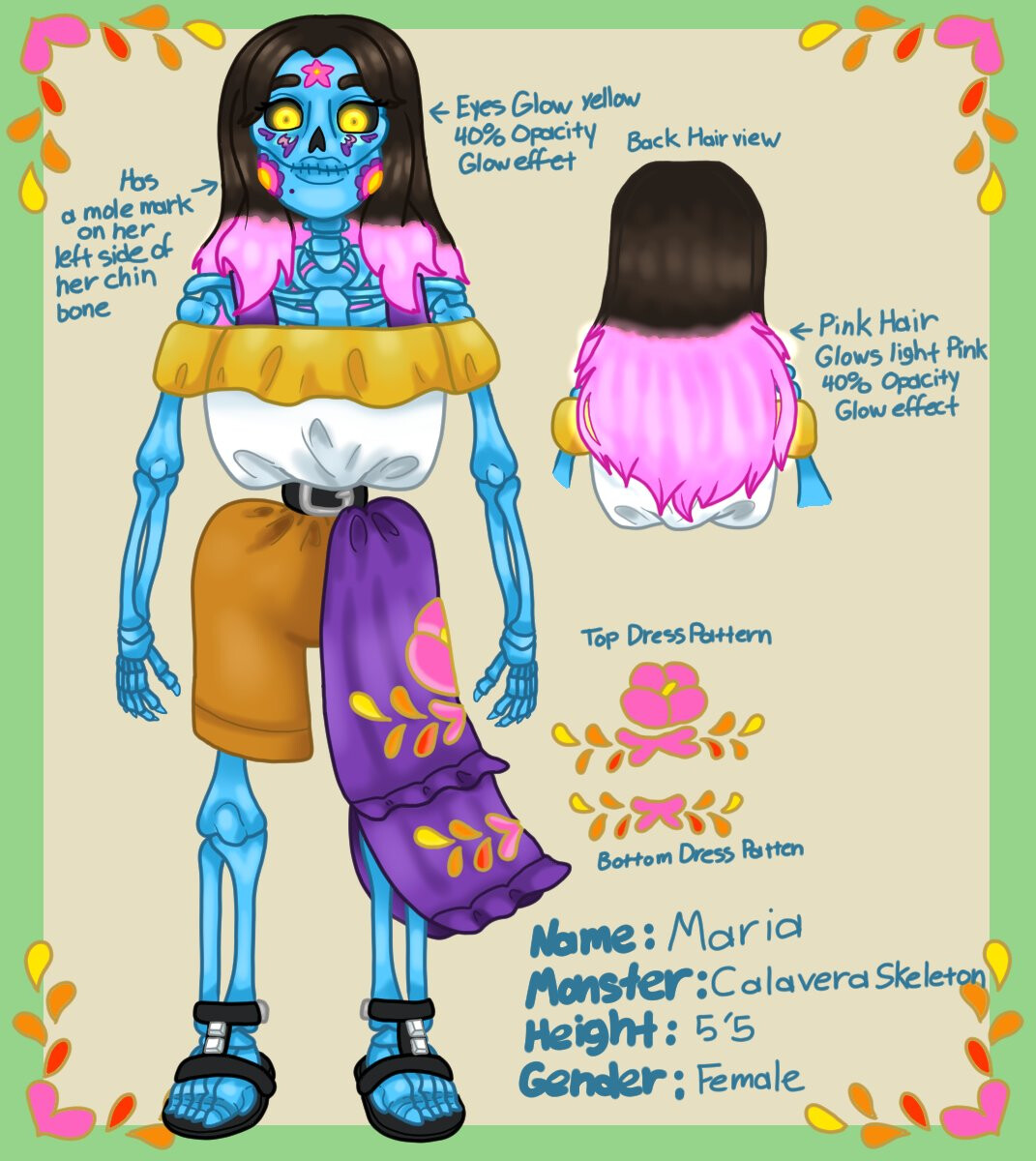 ArtStation - Maria Calavera Main Sona OC