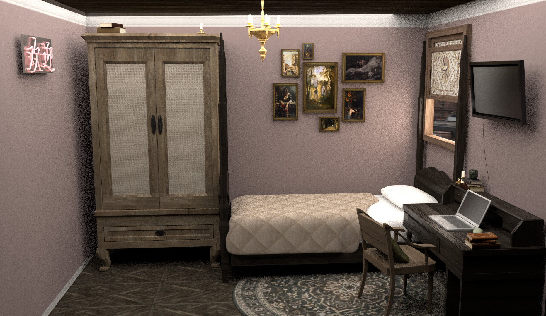 ArtStation - Dorm Room